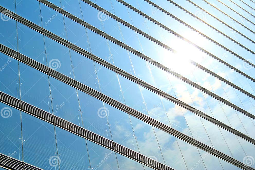 Shiny reflexion stock photo. Image of texture, building - 992642