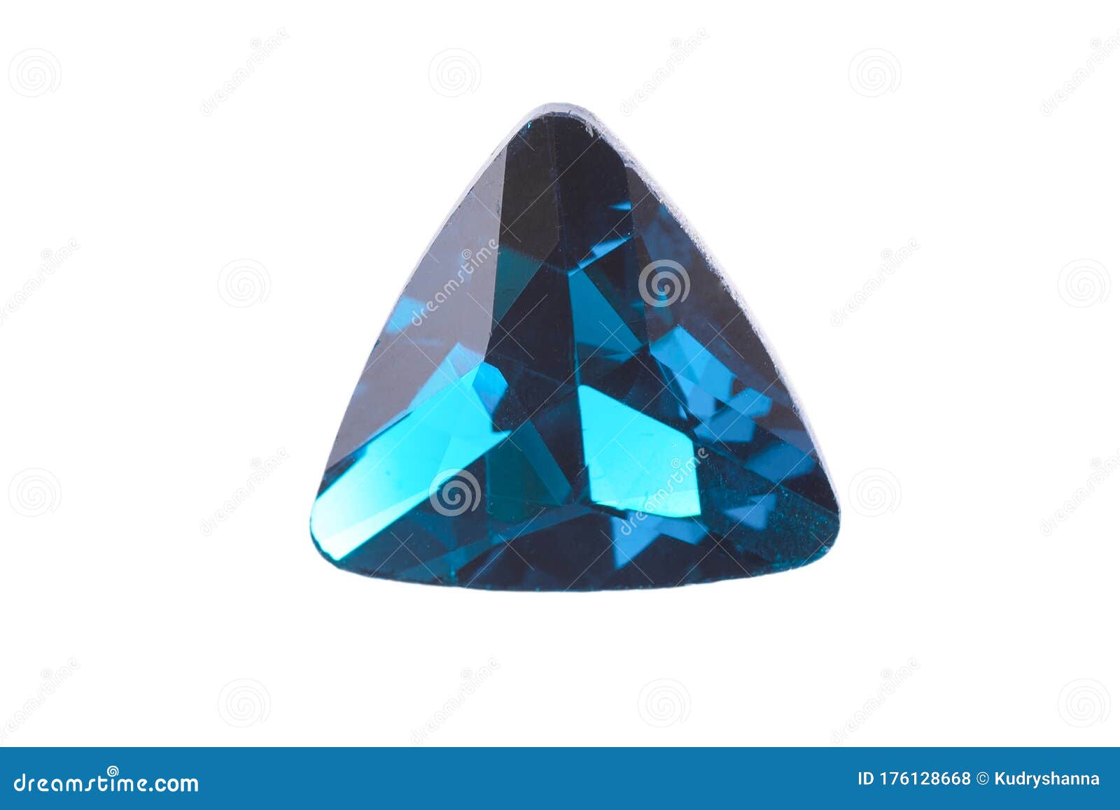 Shiny Rhinestones Isolated on White Background, Gemstone Stock Photo ...