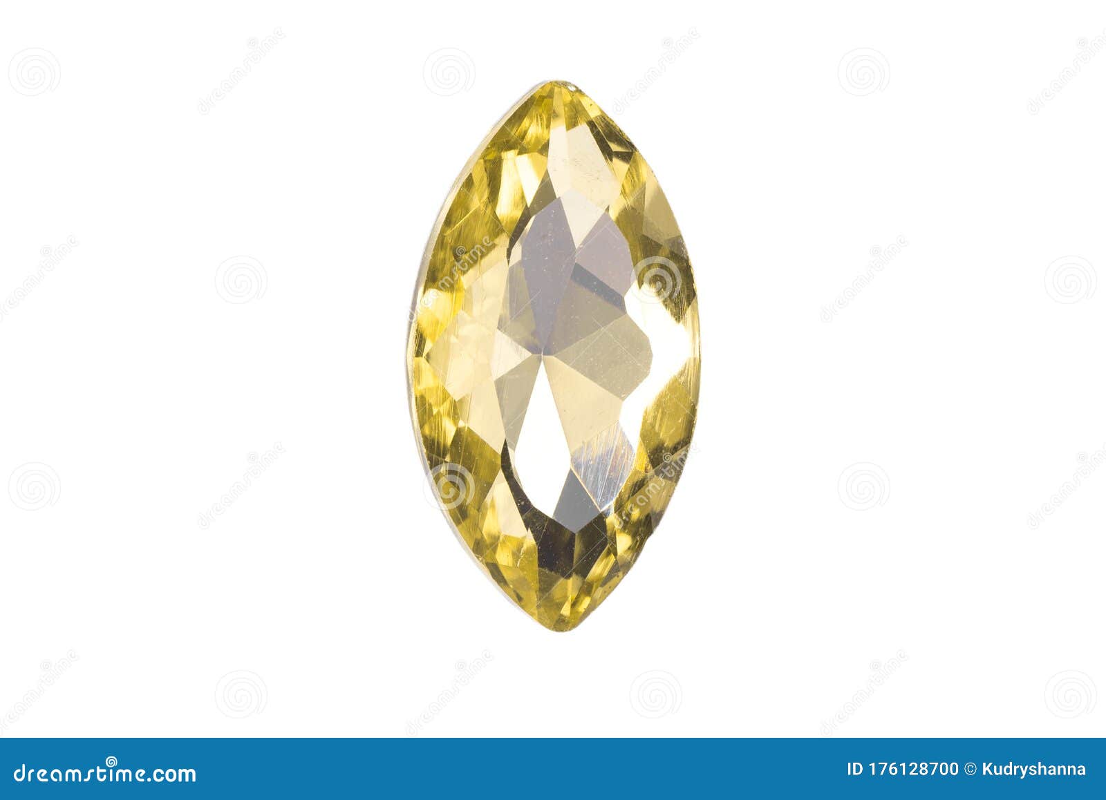 Shiny Rhinestones Isolated on White Background, Gemstone Stock Photo ...