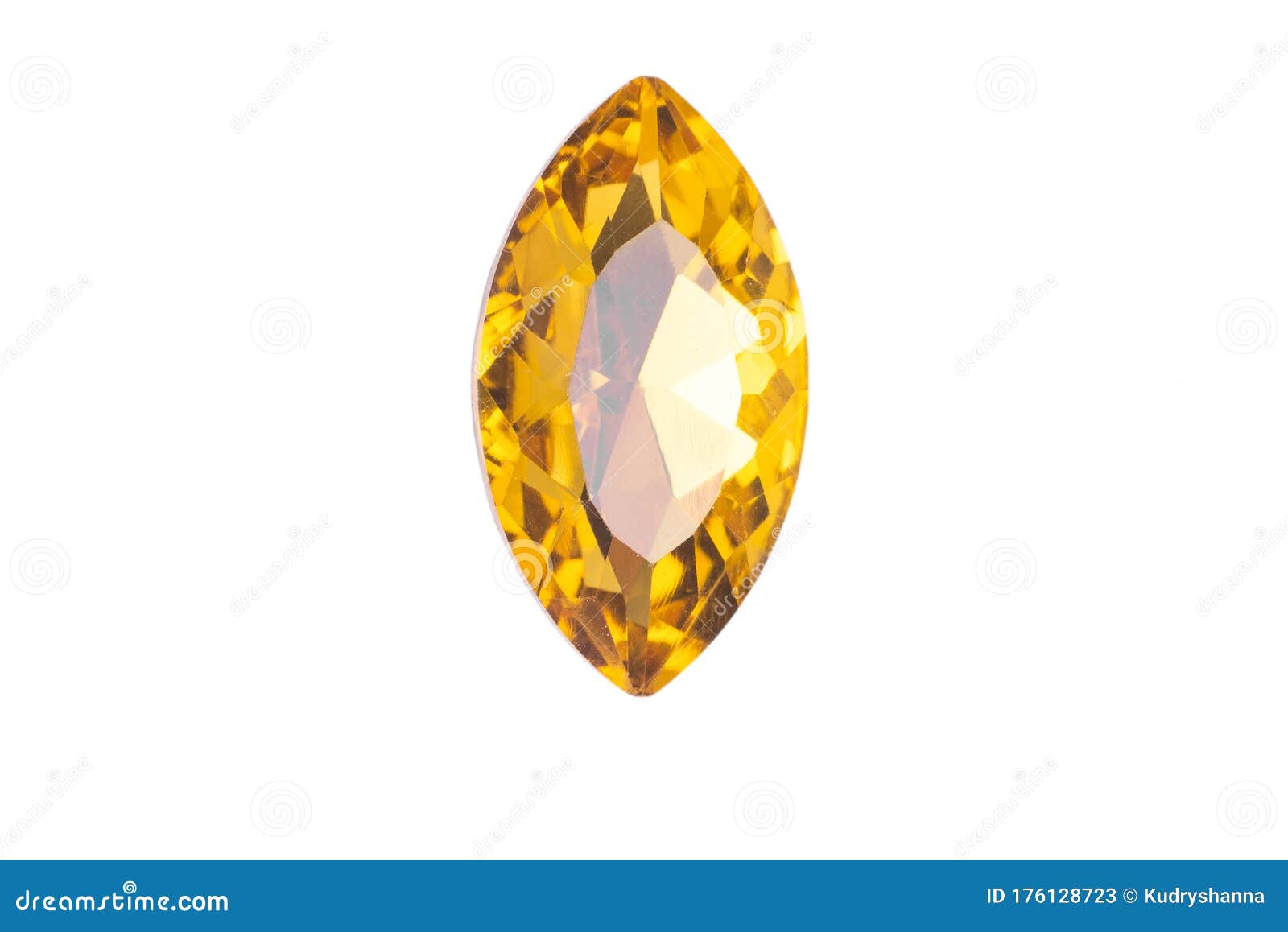 Shiny Rhinestones Isolated on White Background, Gemstone Stock Image ...