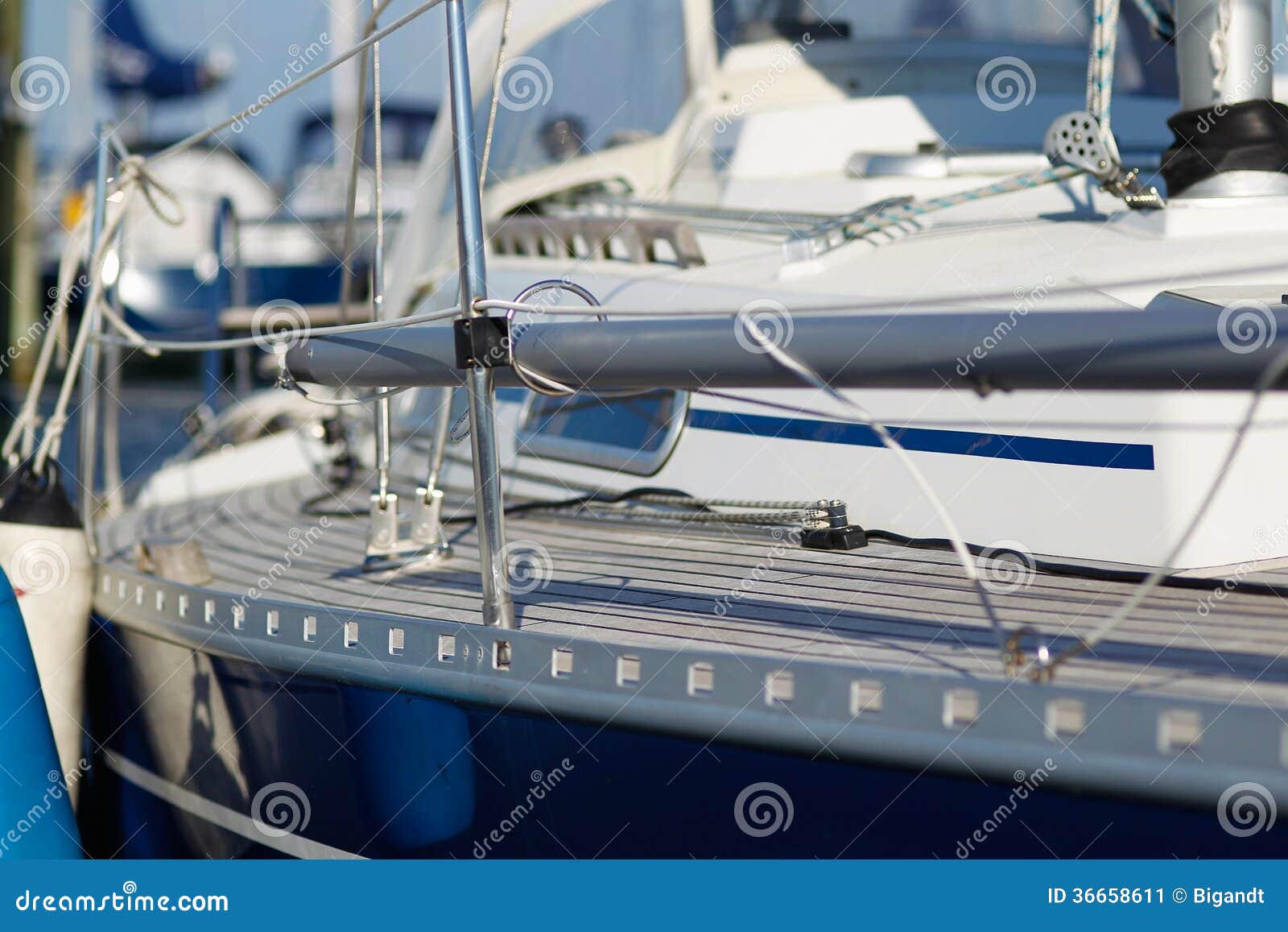 Shiny sailing boat stock image. Image of summer, water - 36658611