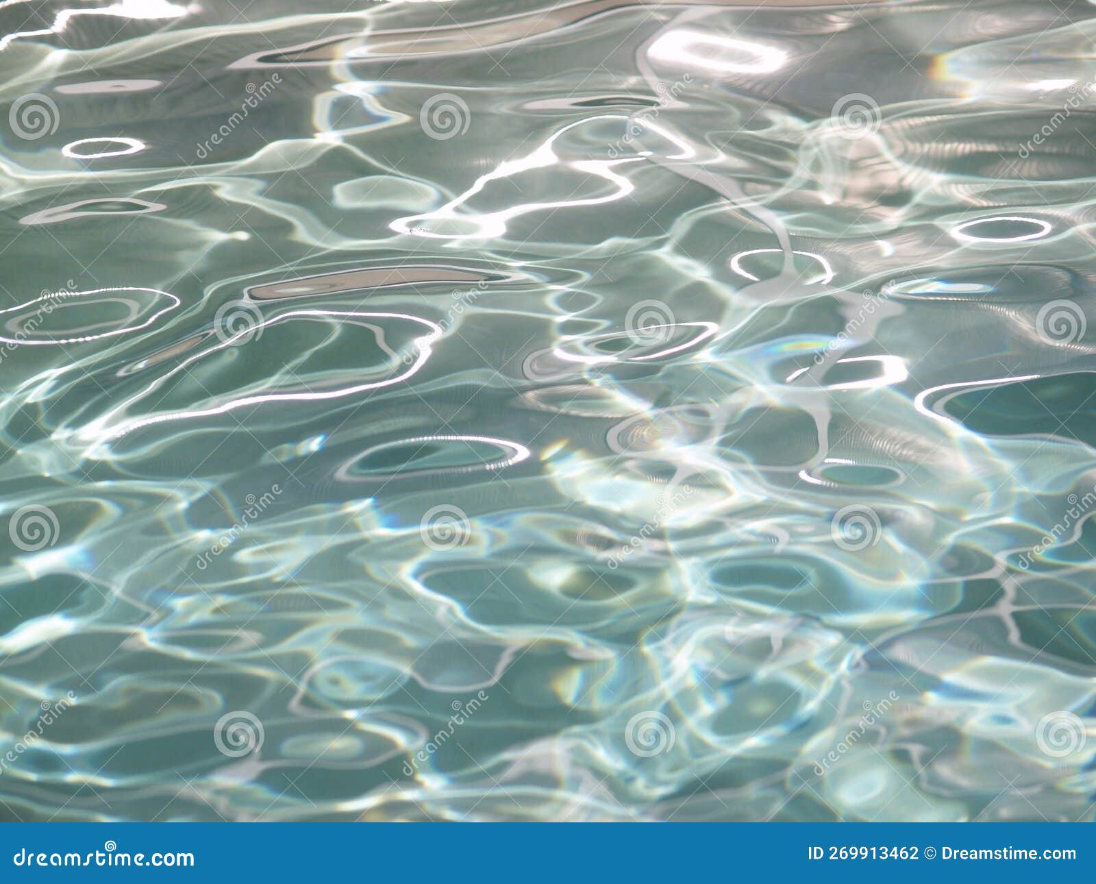 Shiny Sea Watertable with Abstract Effects Stock Photo - Image of drop ...