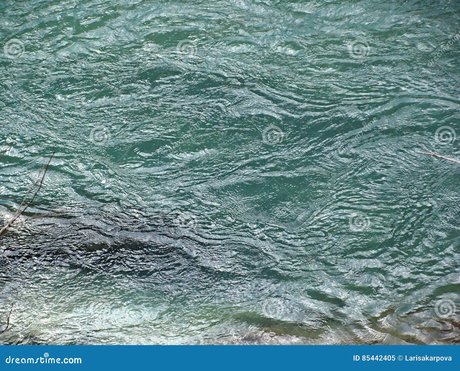 Shiny Sea Waves Closeup. the Turquoise Clear Water Stock Image - Image ...