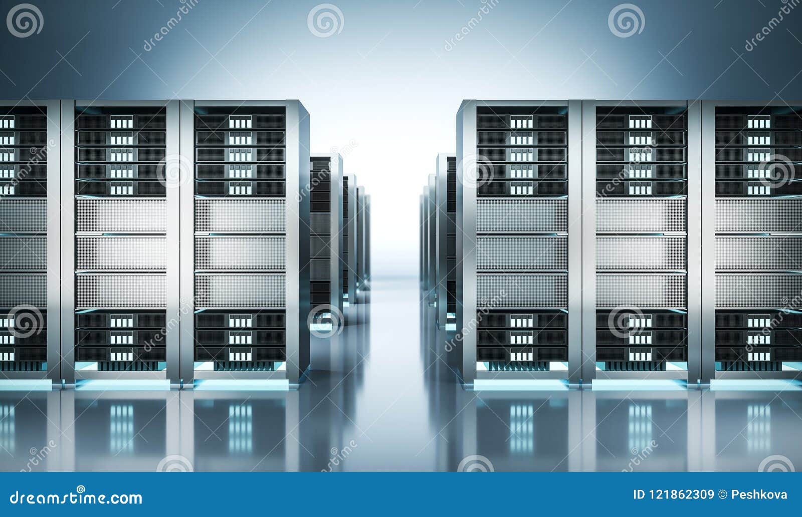 Shiny Server Room Background Stock Illustration - Illustration of ...