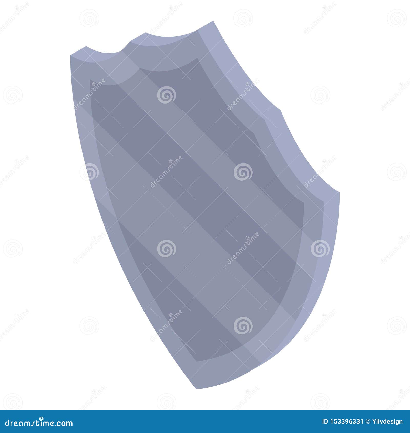 Shiny Shield Icon, Isometric Style Stock Vector - Illustration of logo ...