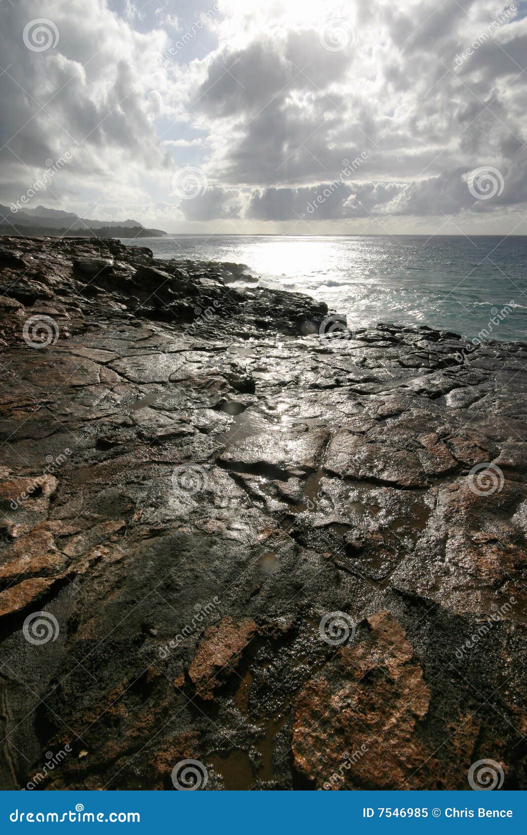 Shiny Shore stock image. Image of cloudy, cabo, beach - 7546985