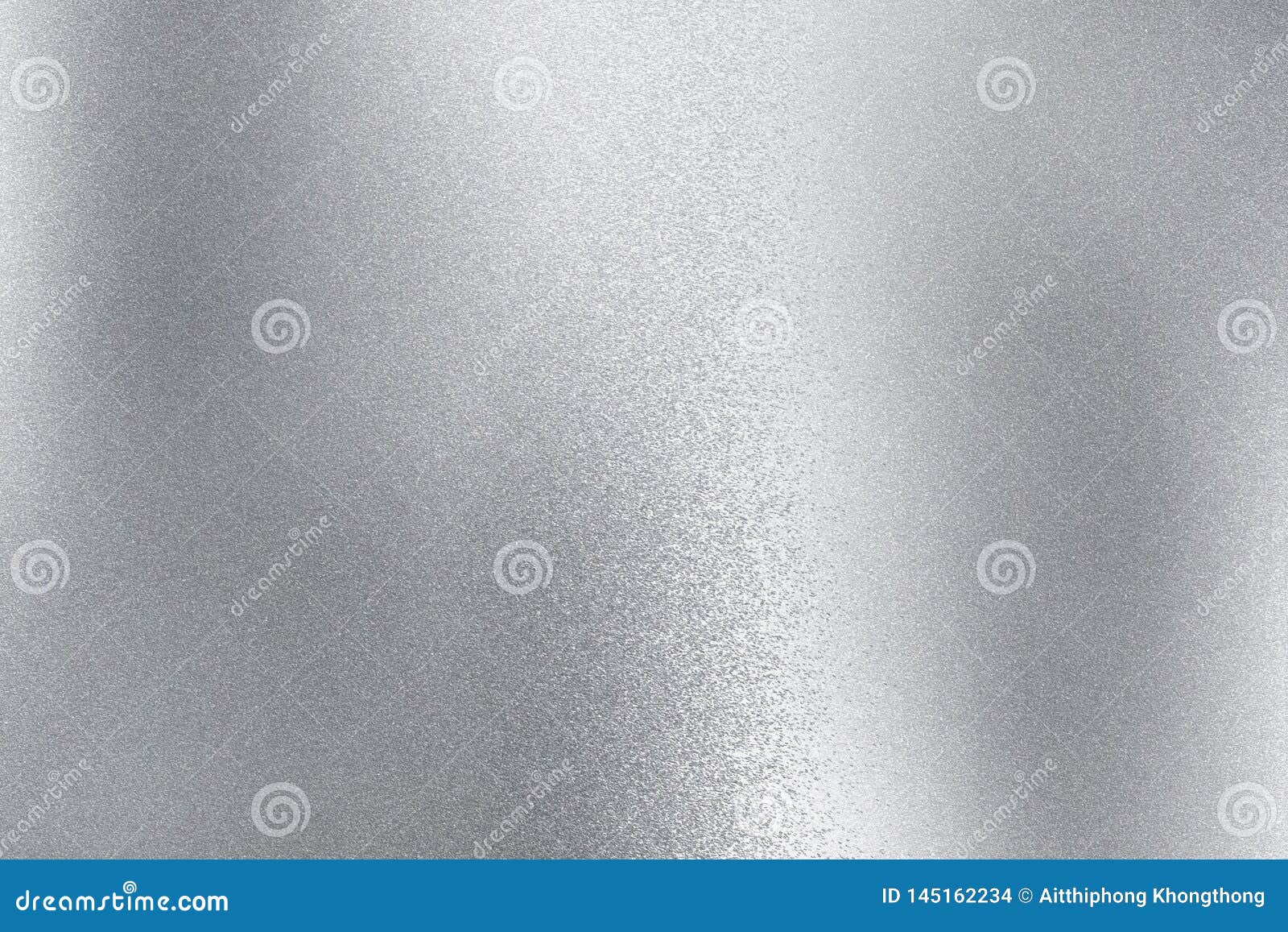 Metallic Shiny Silver