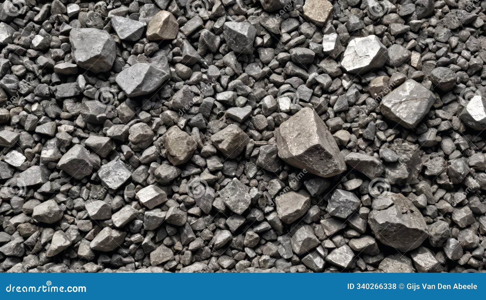 Shiny Silver Ore Heap a CloseUp Snapshot of Mining Minerals Stock ...