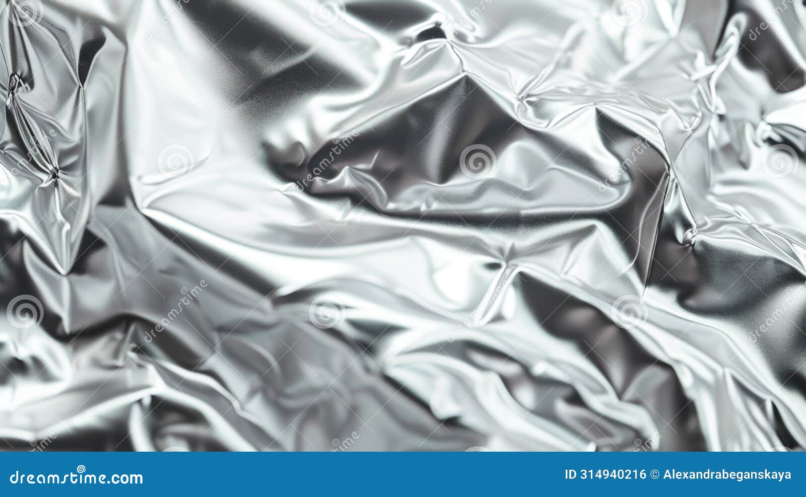 Shiny Silver Textured Fabric Background with Light Reflections Stock ...