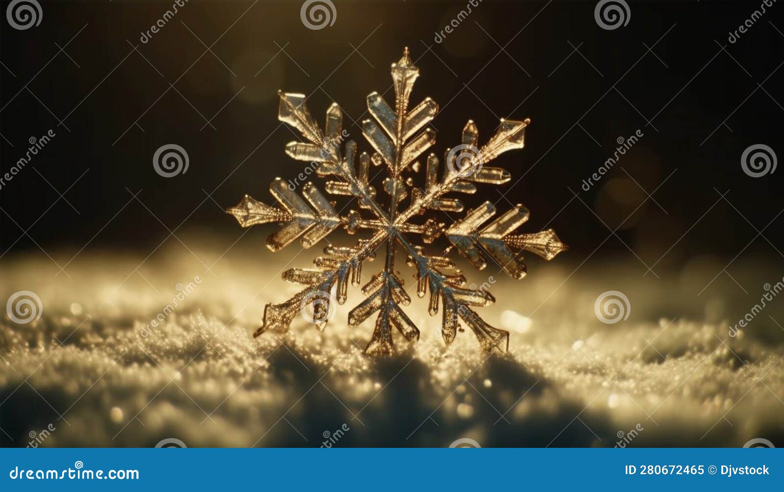 Shiny Snowflake Decoration Illuminates Winter Celebration with ...