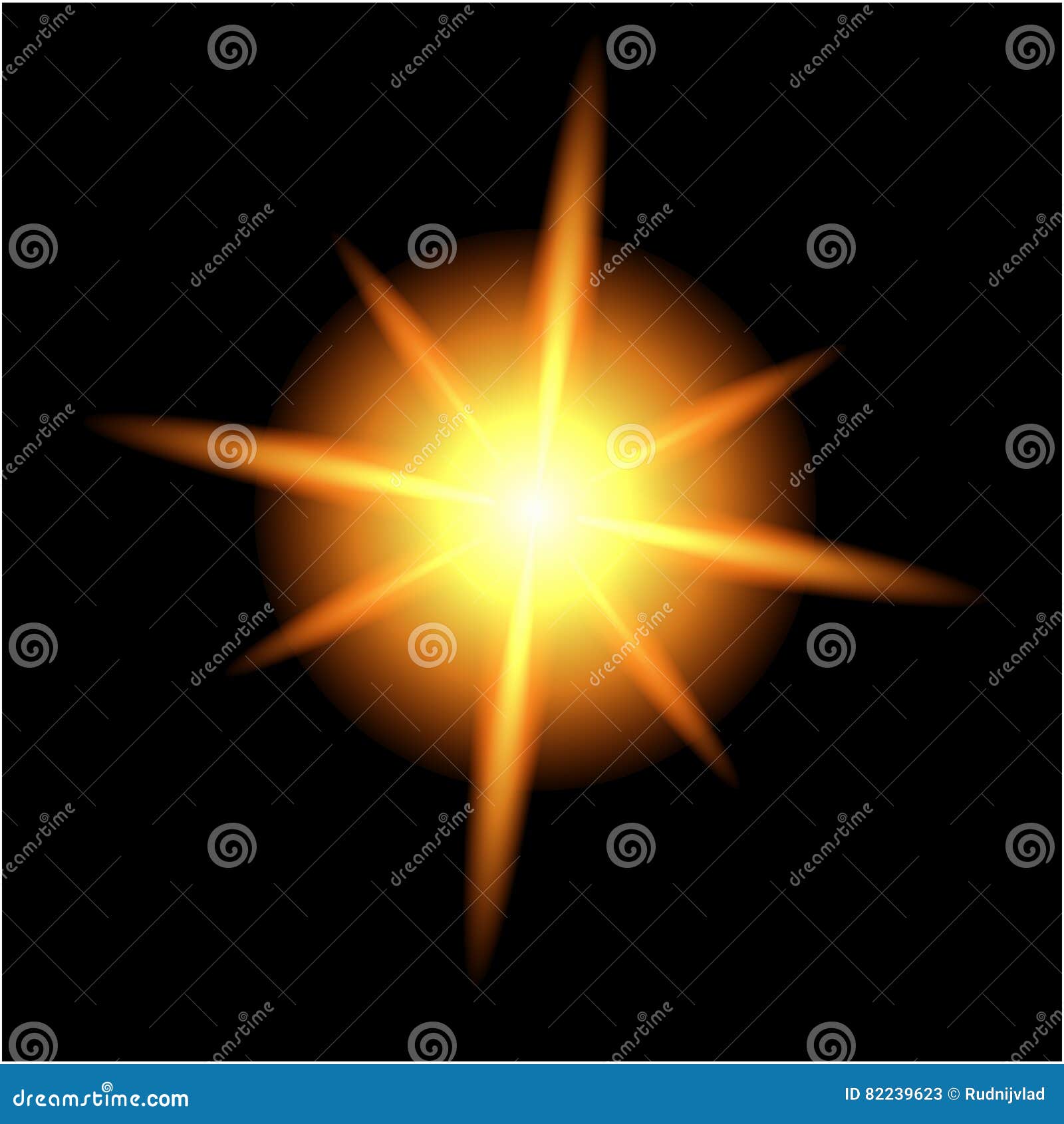 Shiny Spark. this File Contains Transparency Stock Illustration ...