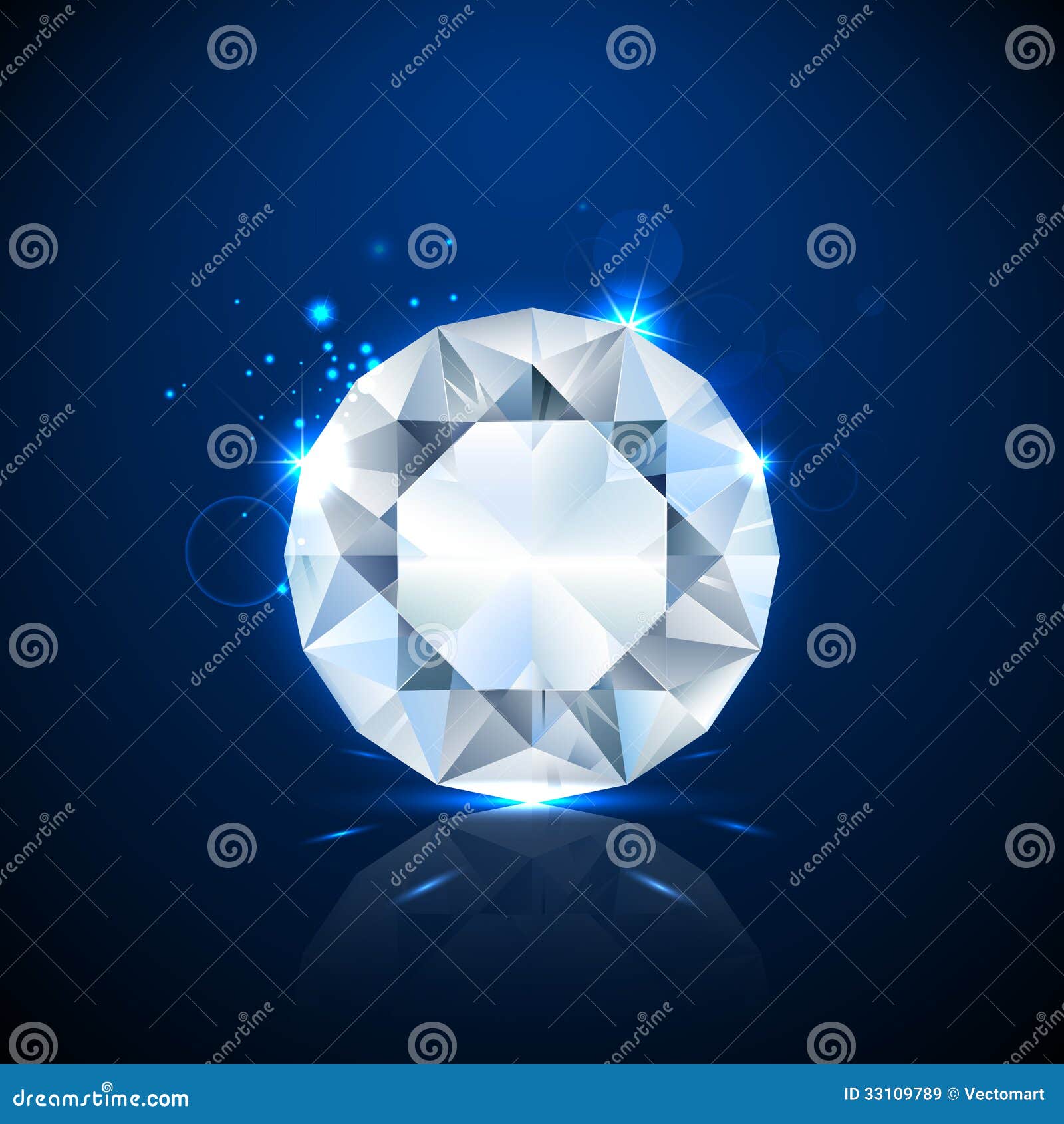 A Big Sparkling Diamond Of A Drk Surface Created With Generative AI ...