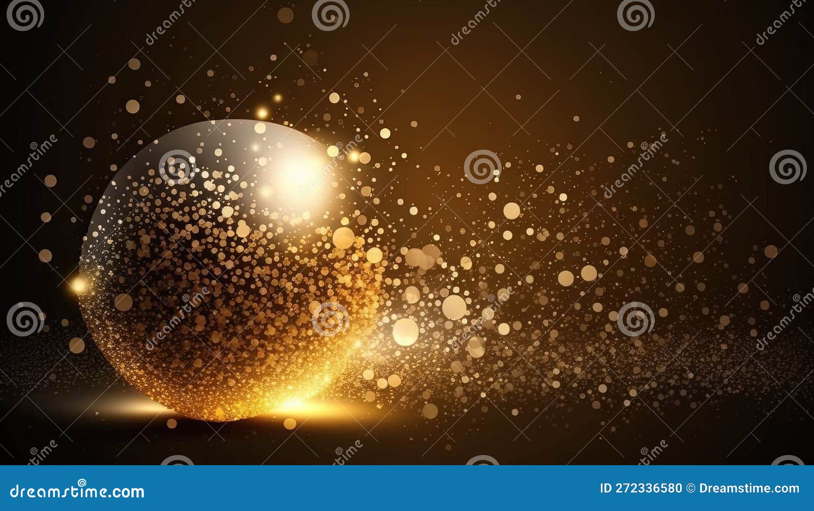 A Shiny Sphere with a Bright Light Coming Out of it Stock Illustration ...