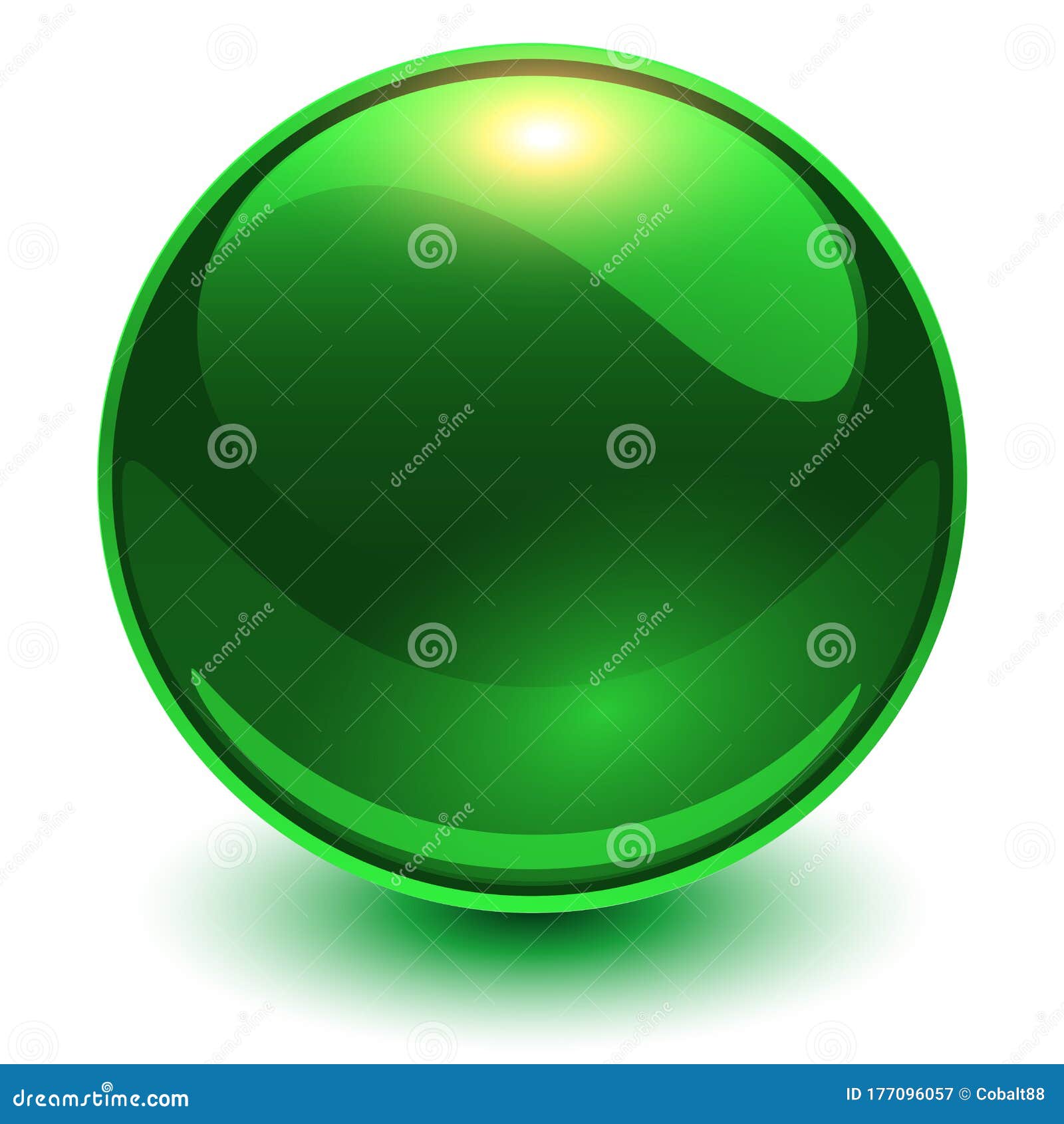Shiny Sphere 3d Logo Concept Design. Symbol Graphic Template Element ...