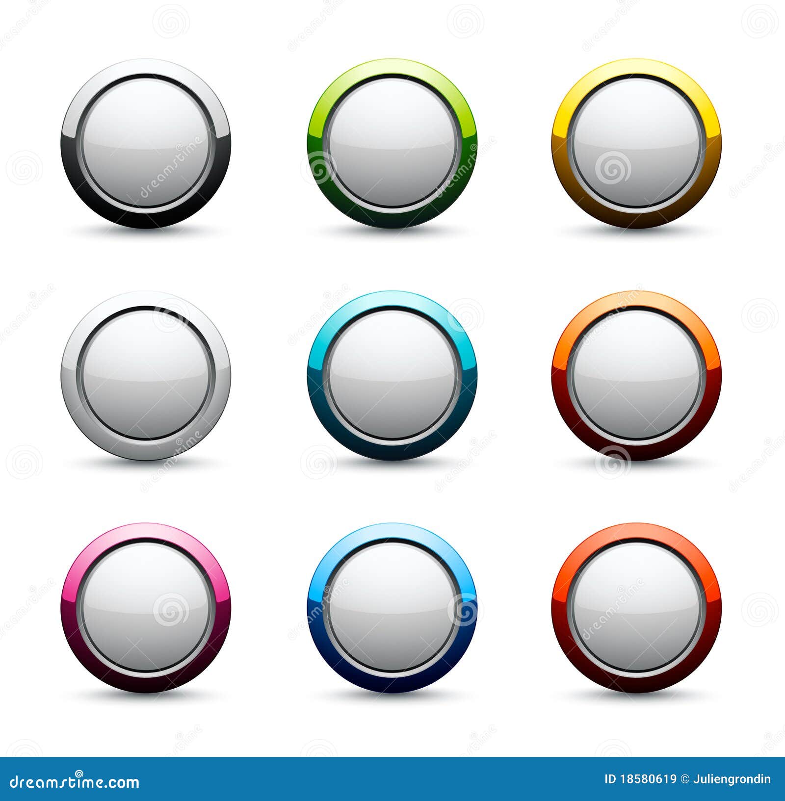 Shiny Sphere 3d Logo Concept Design. Symbol Graphic Template Element ...