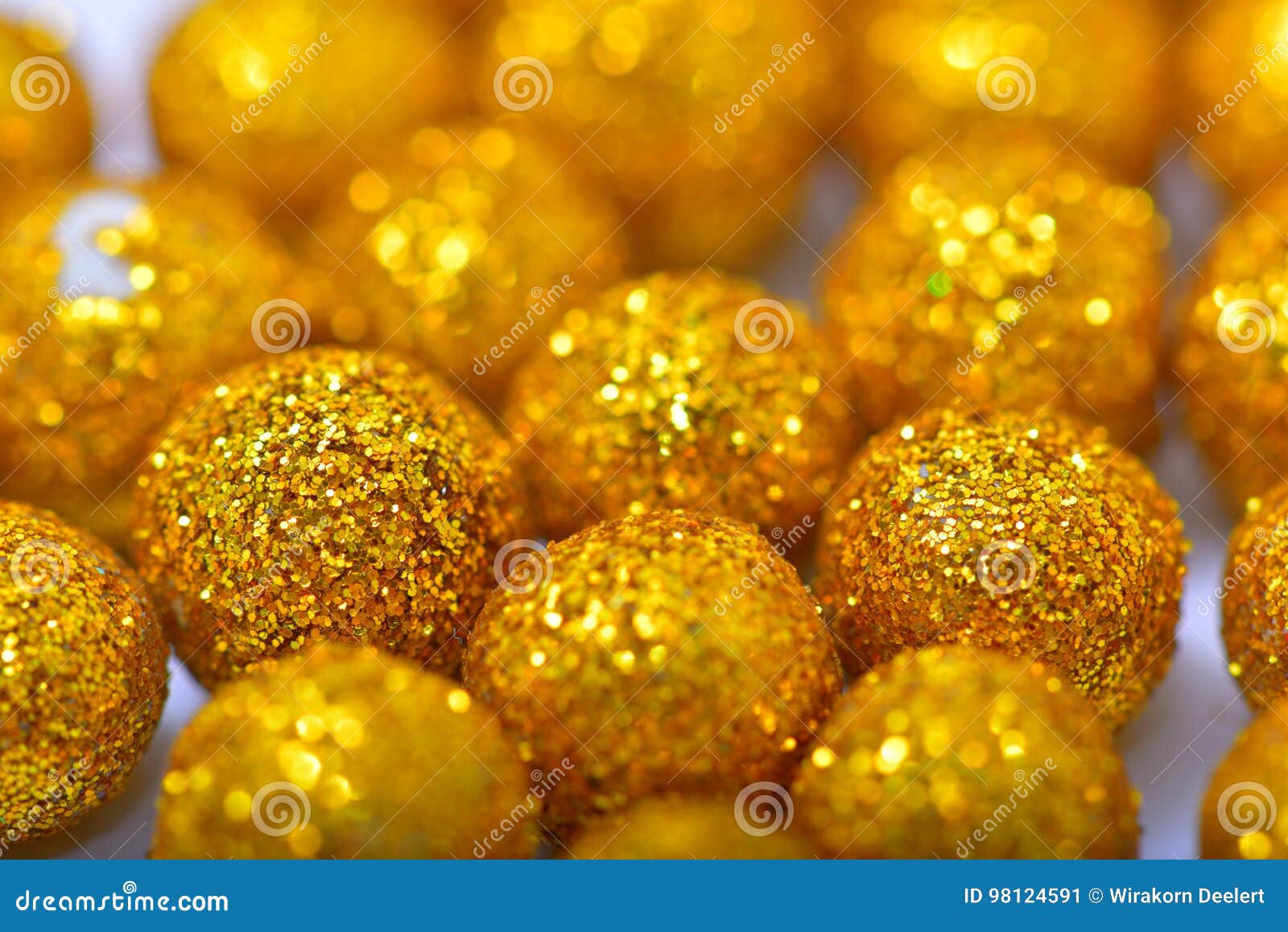 Shiny Sphere Made of Golden Glitters with Sparkles and Glares Stock ...