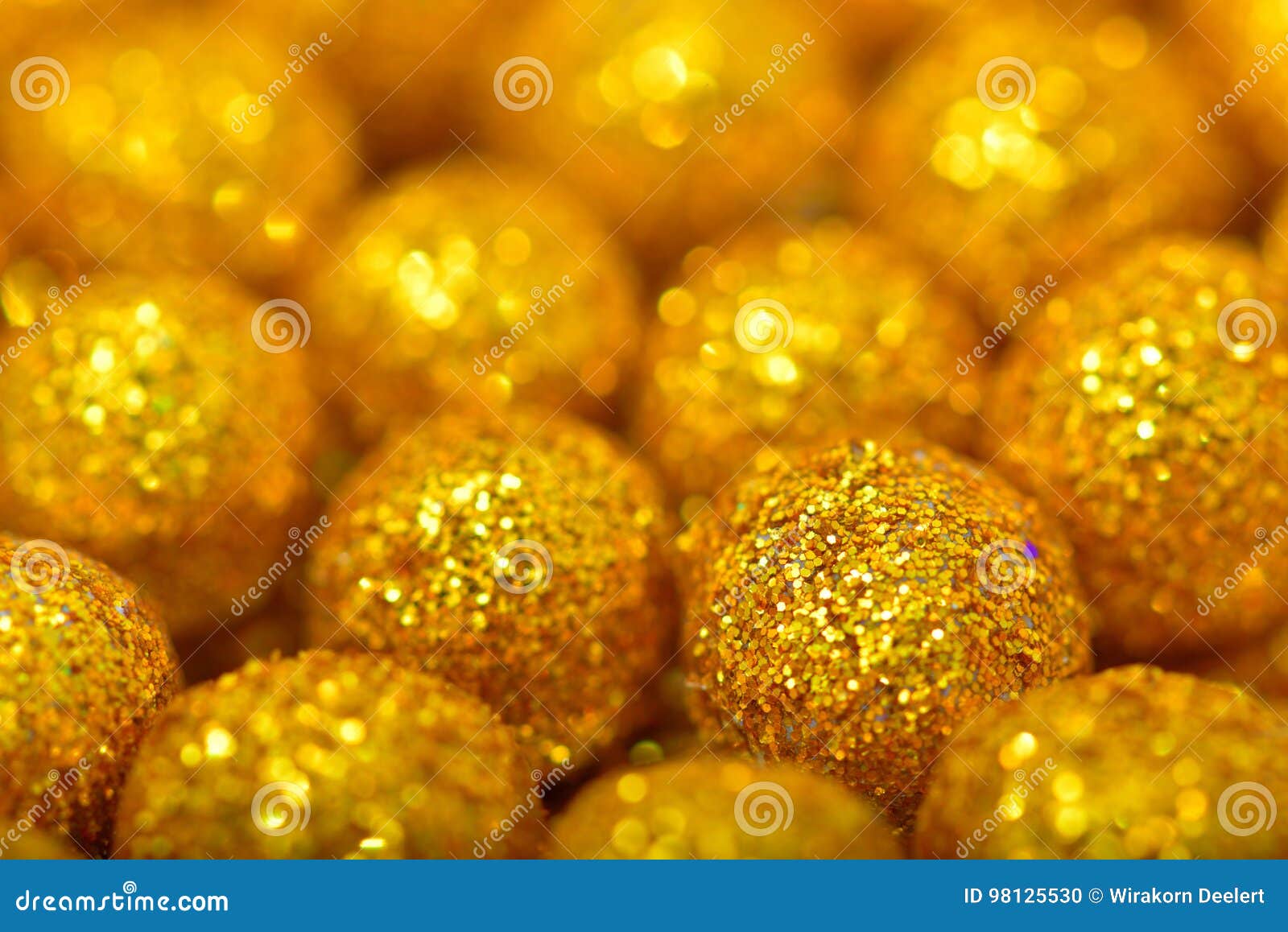 Shiny Sphere Made of Golden Glitters with Sparkles and Glares Stock ...