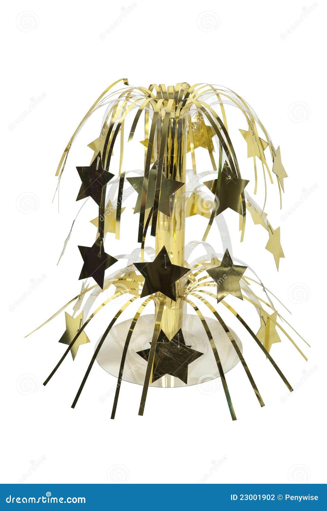 Shiny Stars in a Cascade stock photo. Image of point - 23001902