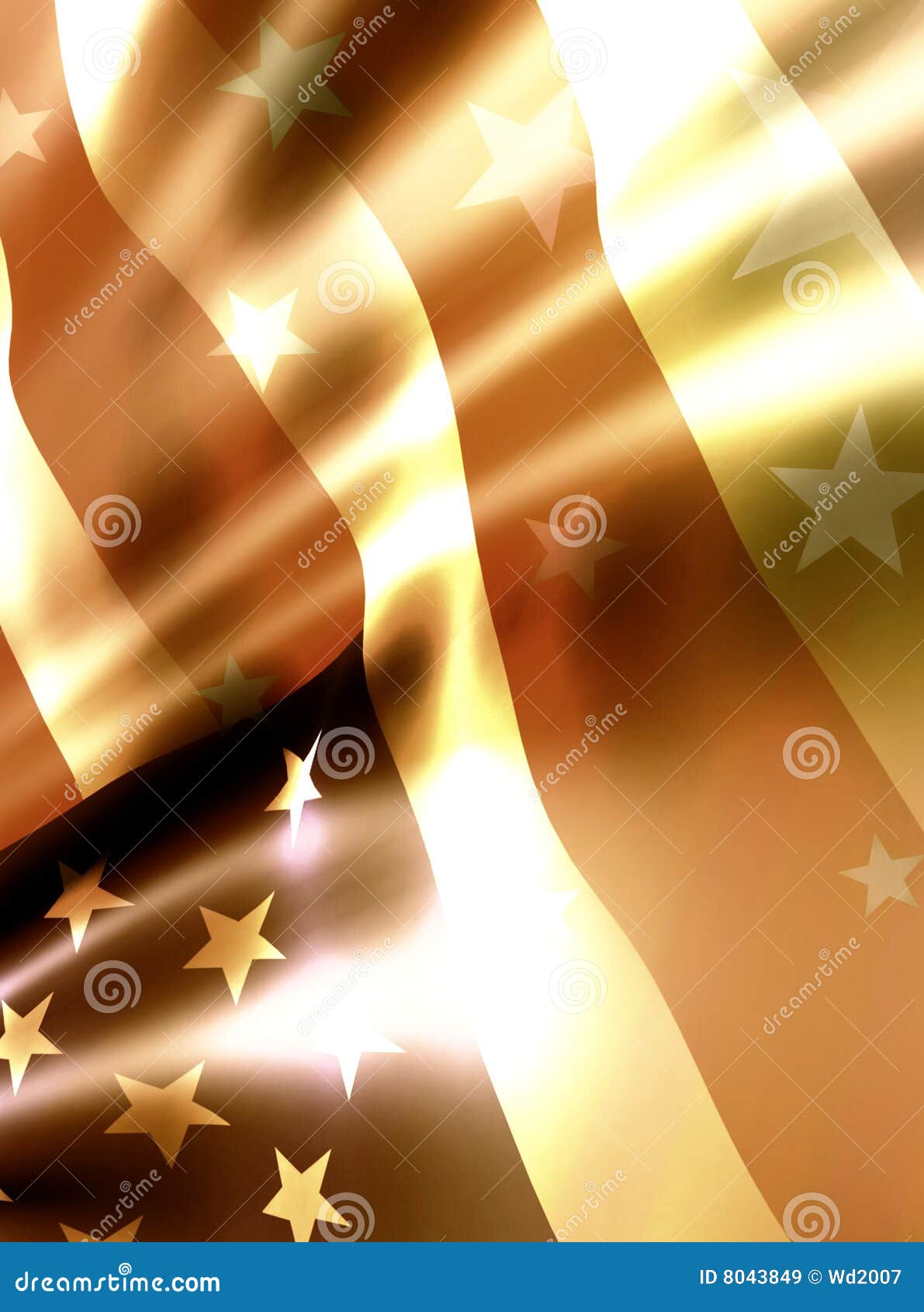 Shiny Stars Flag Abstract Background Stock Illustration - Illustration ...