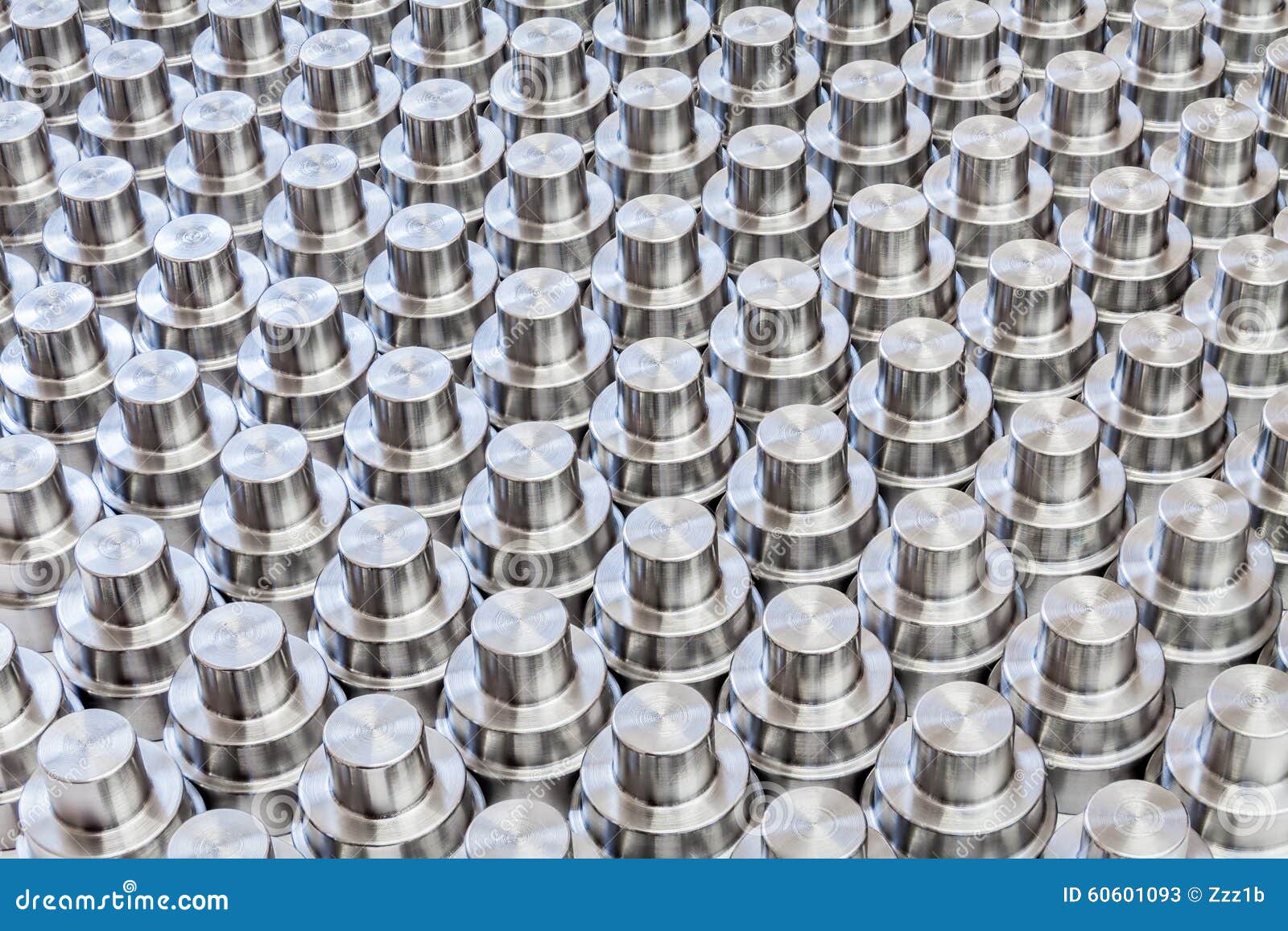 Shiny Steel Parts Backround Stock Image - Image of blanks, cylindrical ...