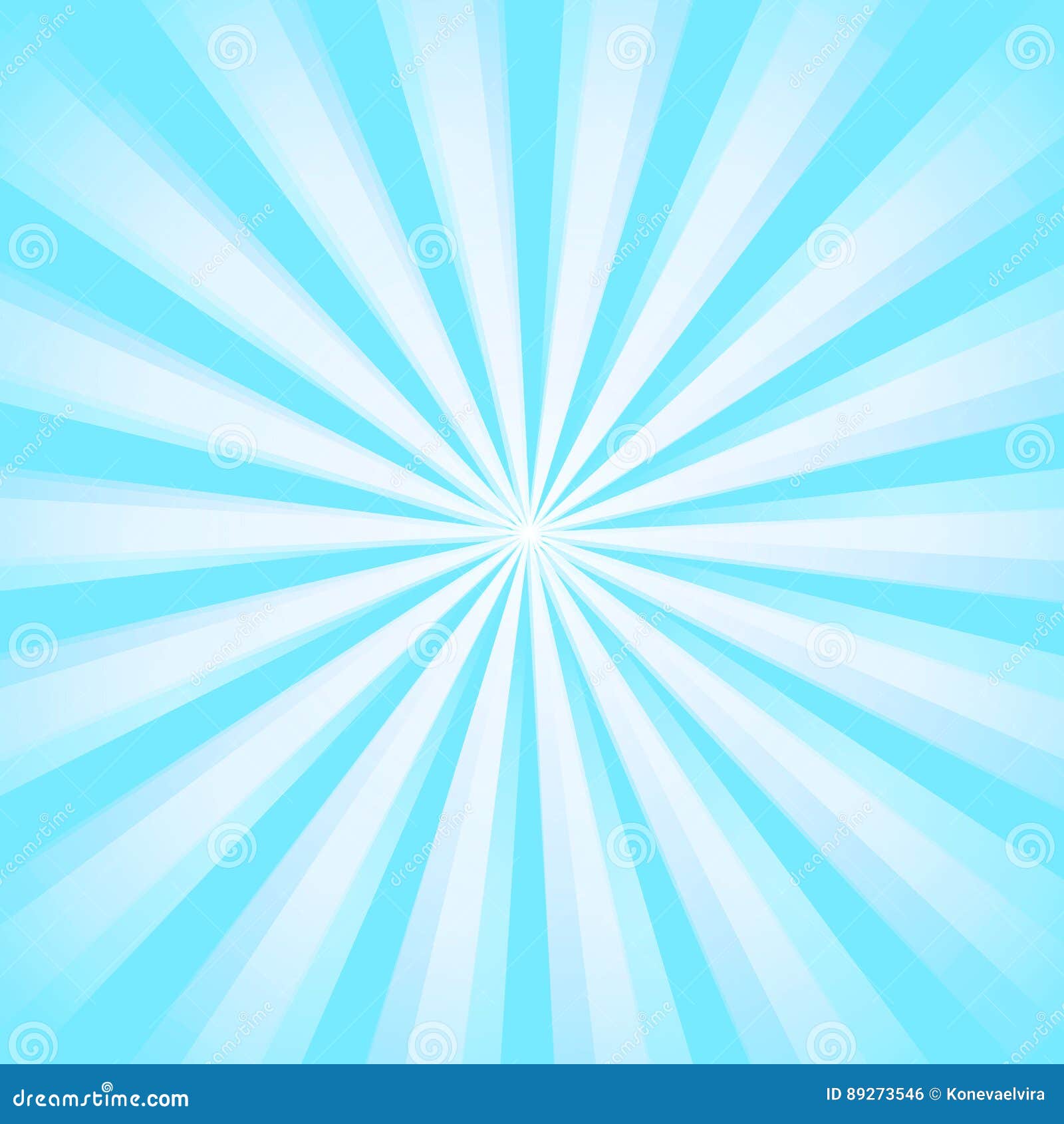 Shiny Sun Ray Background. Sun Sunburst Pattern. Blue Rays Summer ...