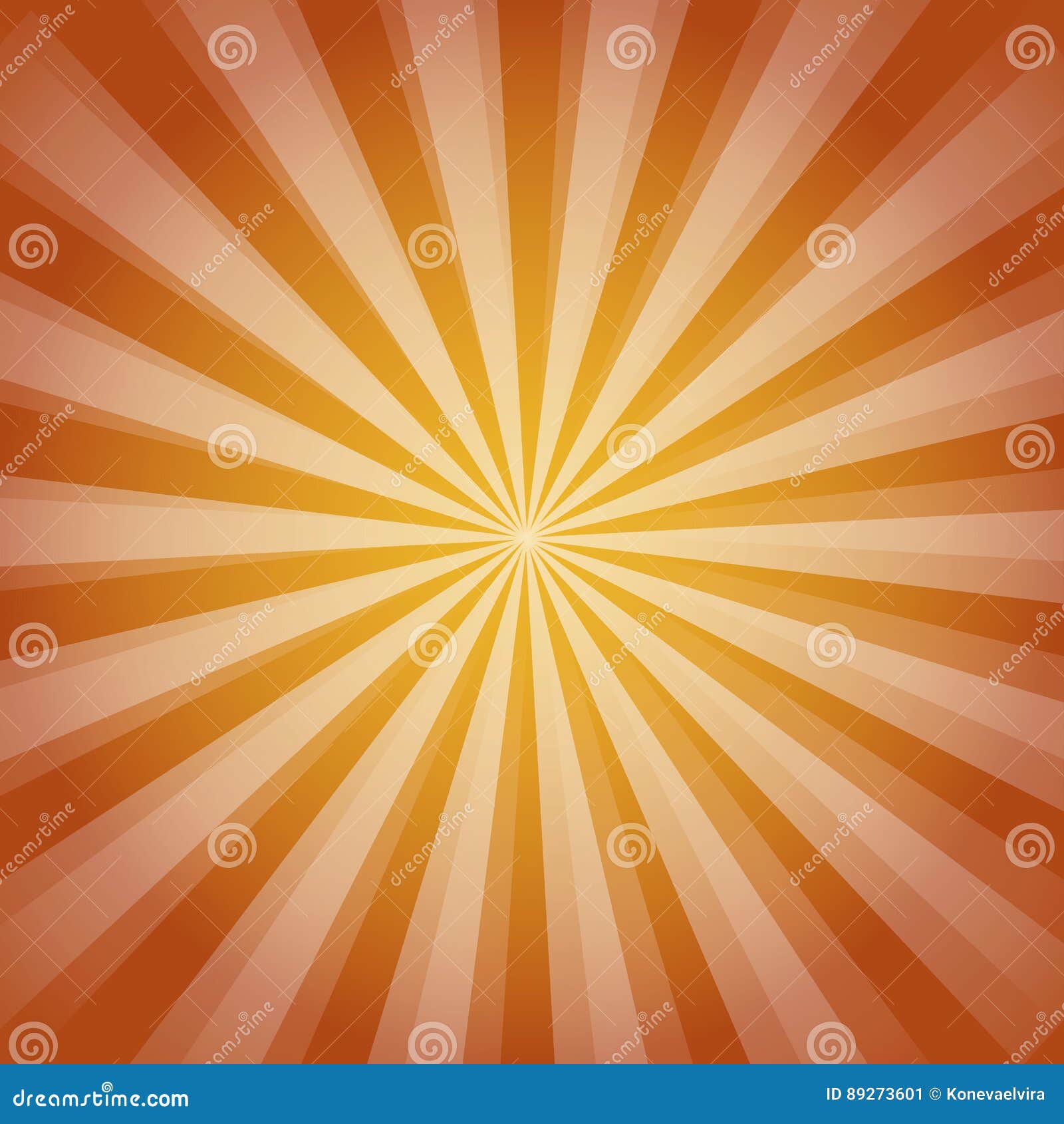 Shiny Sun Ray Background. Sun Sunburst Pattern. Orange Rays Summer ...