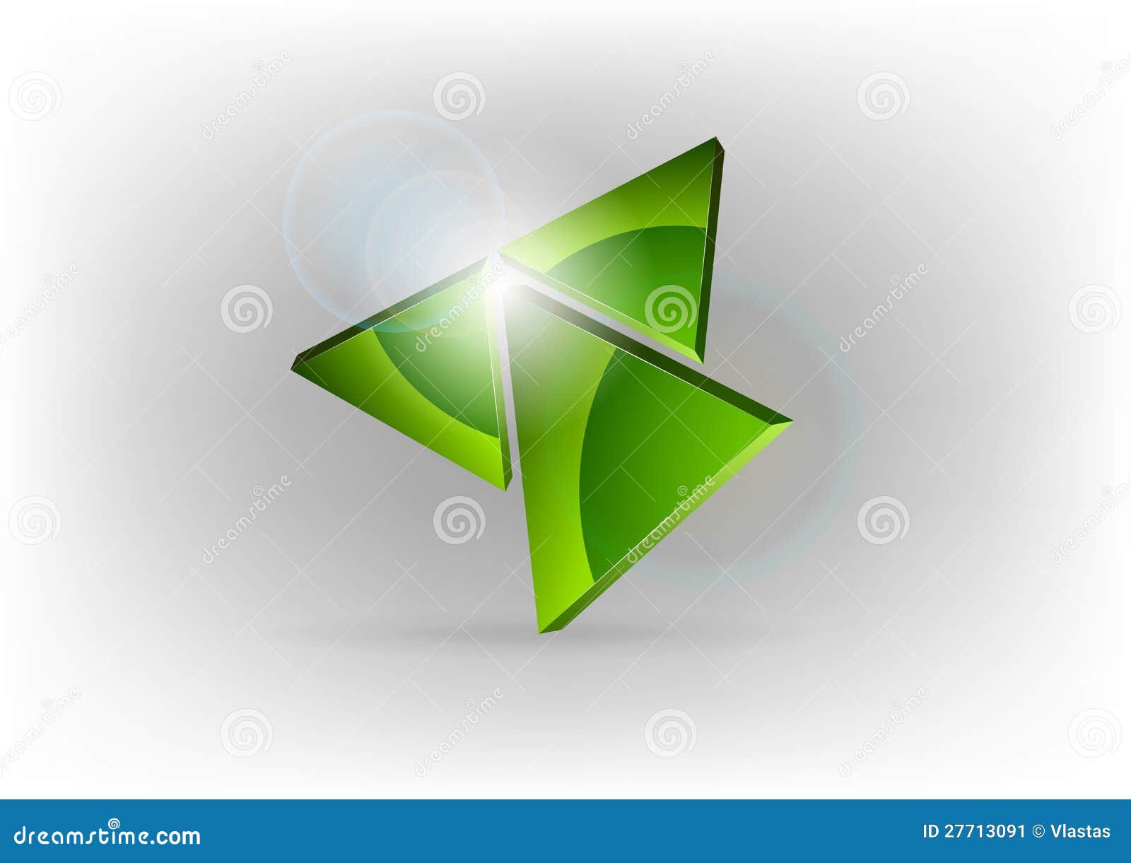 Shiny triangles stock vector. Illustration of circle - 27713091