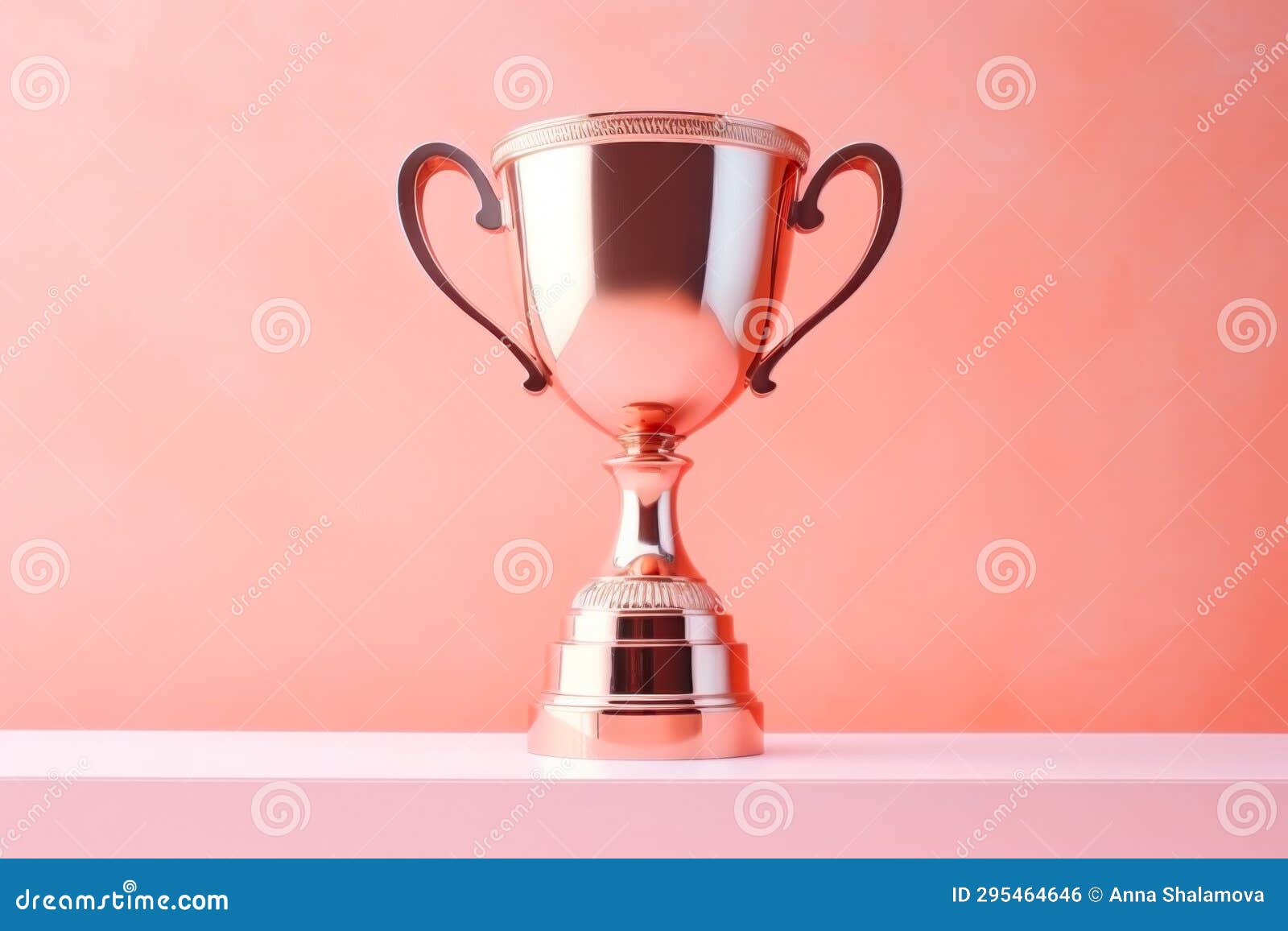 Shiny Trophy Award Medal Vector Illustration | CartoonDealer.com #2743250