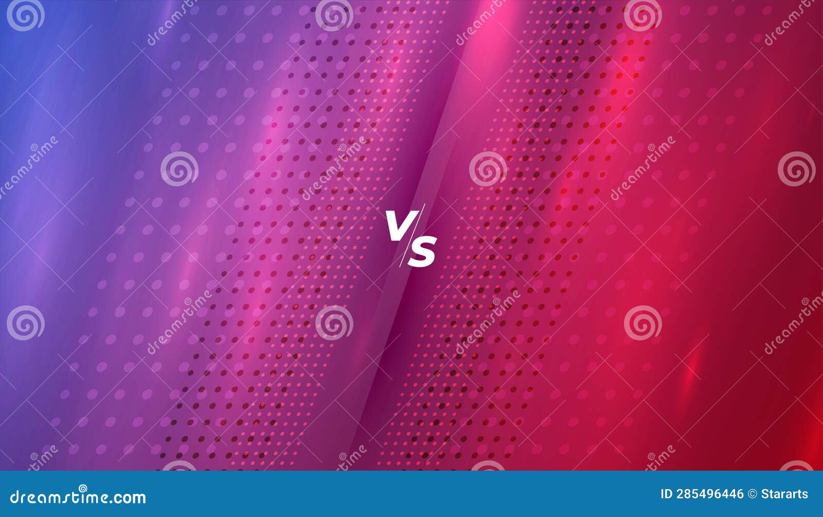 Shiny Versus Competition Banner for Esport Streamer Stock Vector ...