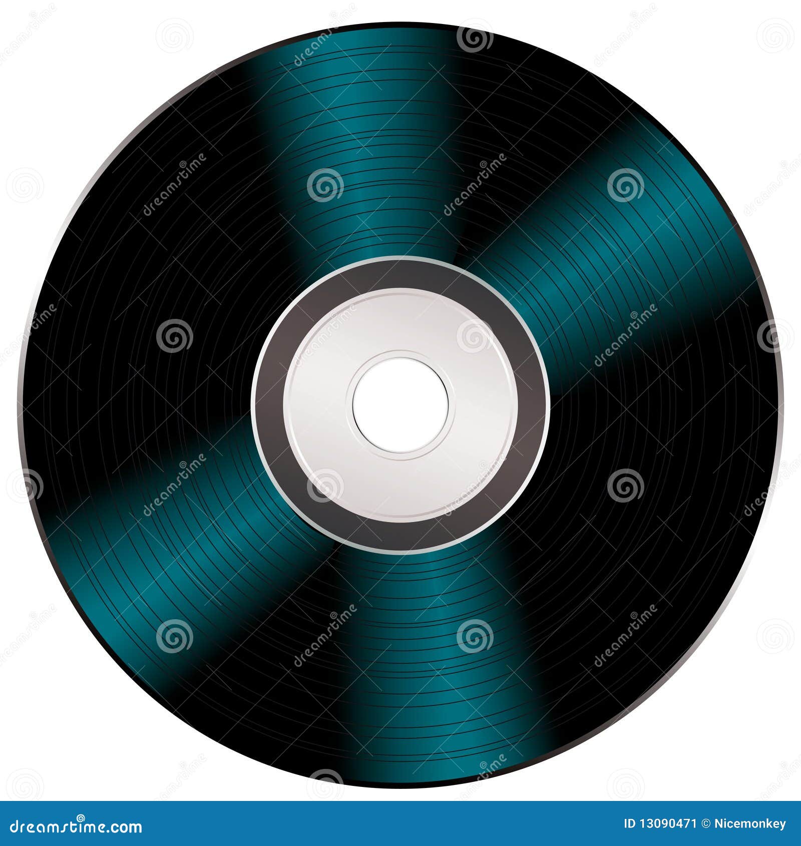 Shiny video cd stock vector. Illustration of technology - 13090471