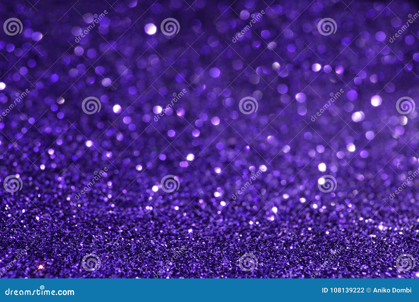 Violet Glitter for Background Stock Photo - Image of blur, violet ...