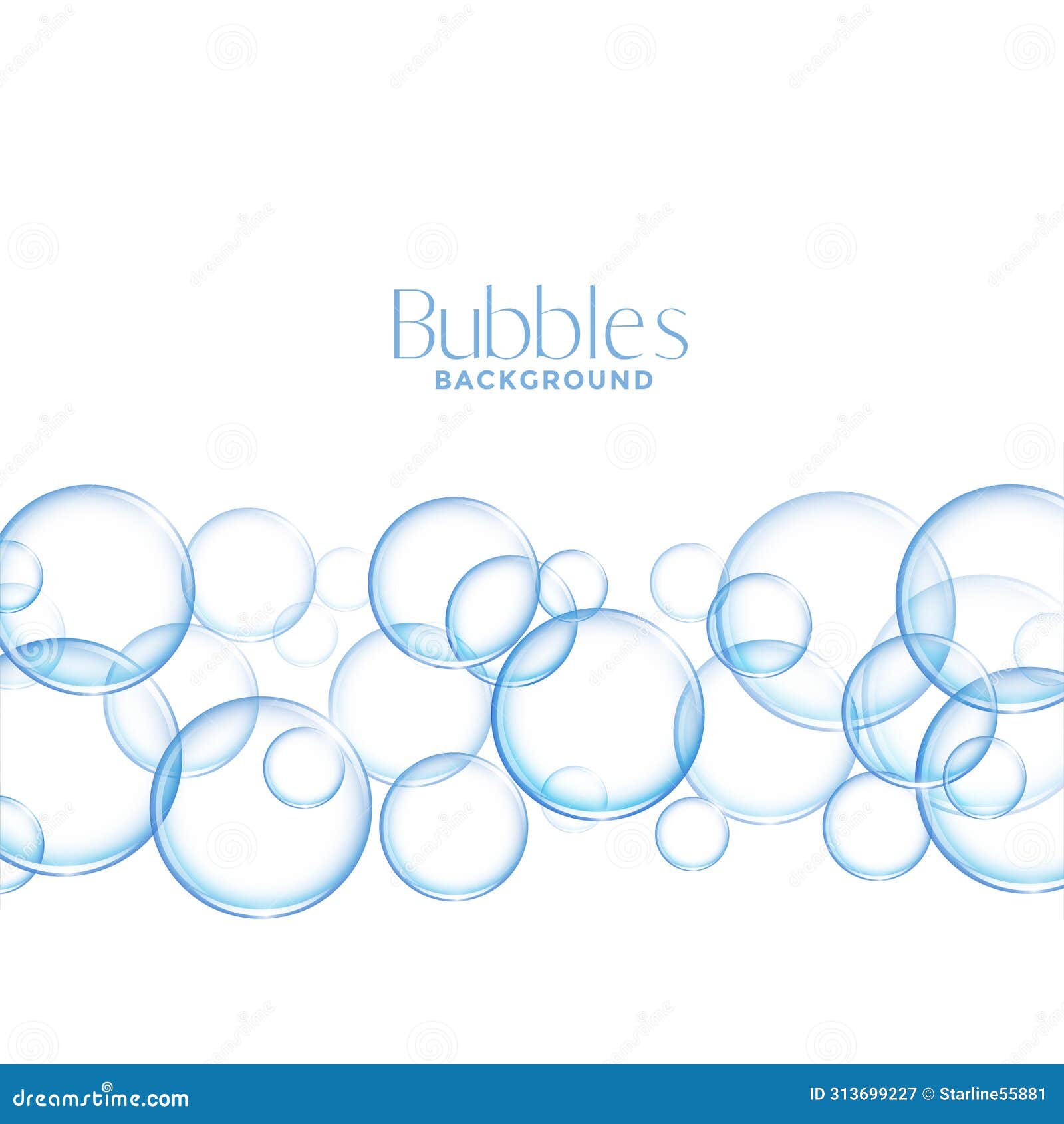 Shiny Water Droplets Clustered Together On A Blue Surface In Macro View ...