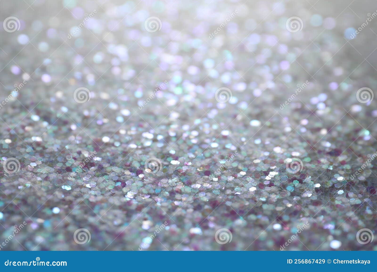 Shiny White Glitter As Background. Bokeh Effect Stock Image - Image of ...
