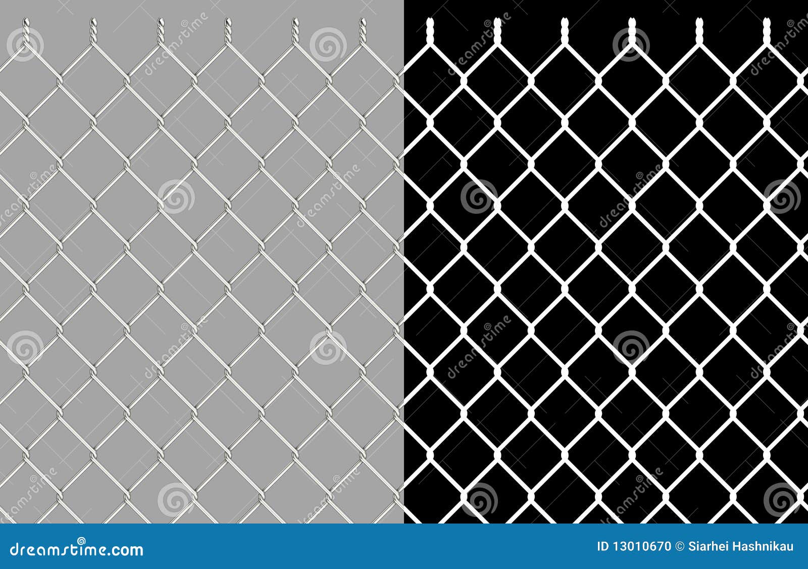Wire Chain-link Fence. Vector Steel Woven Net Pattern Illustration ...