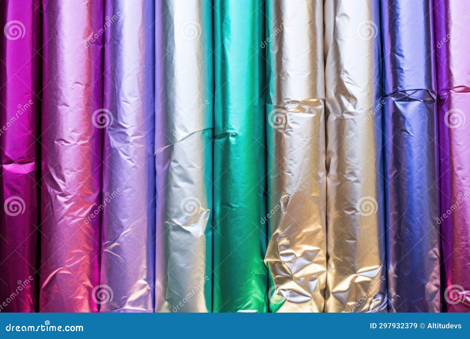 Shiny wrapping paper stock image. Image of christmas - 297932379