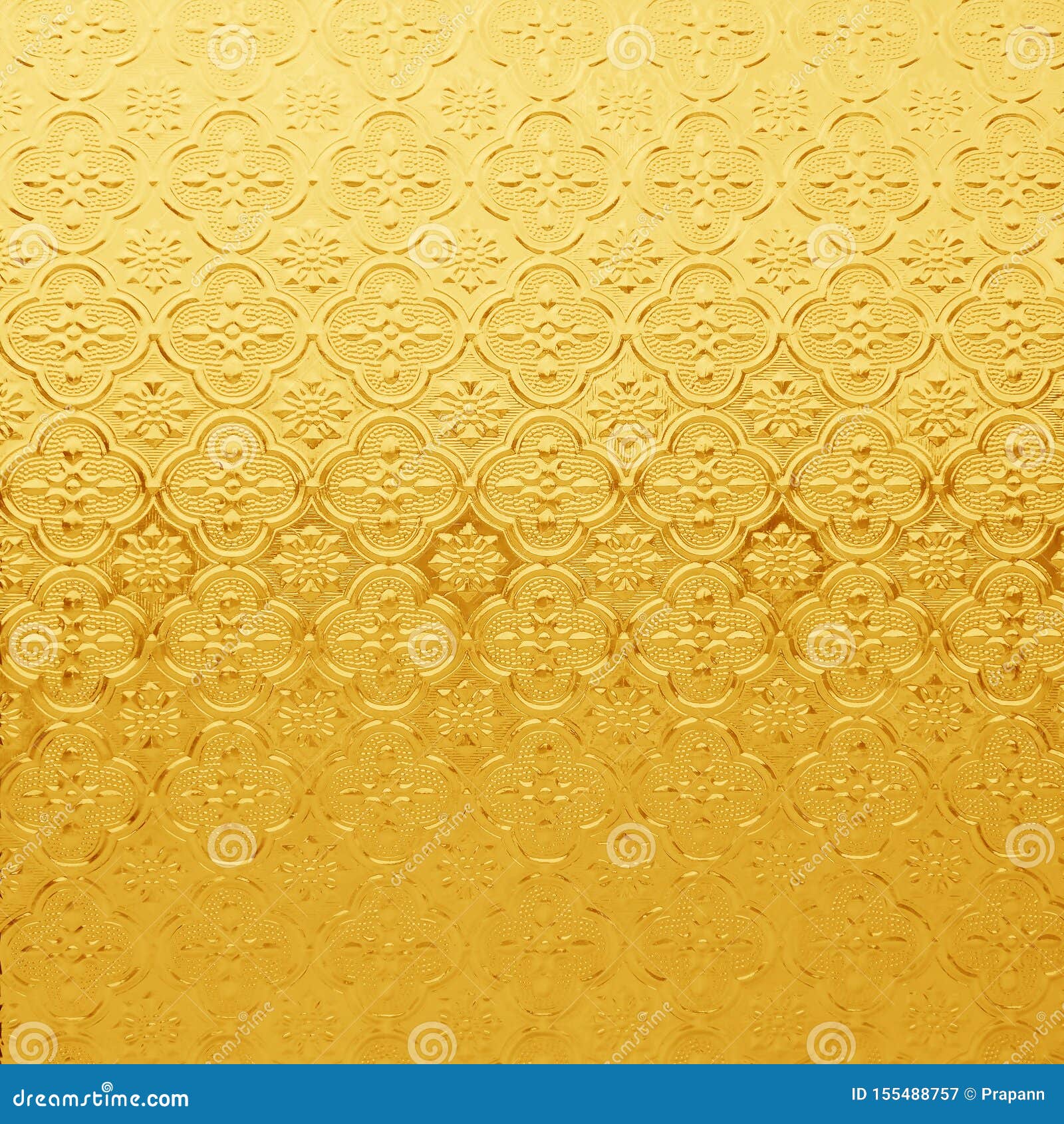 The Shiny Yellow Gold Stained Glass Texture Background Stock Image ...