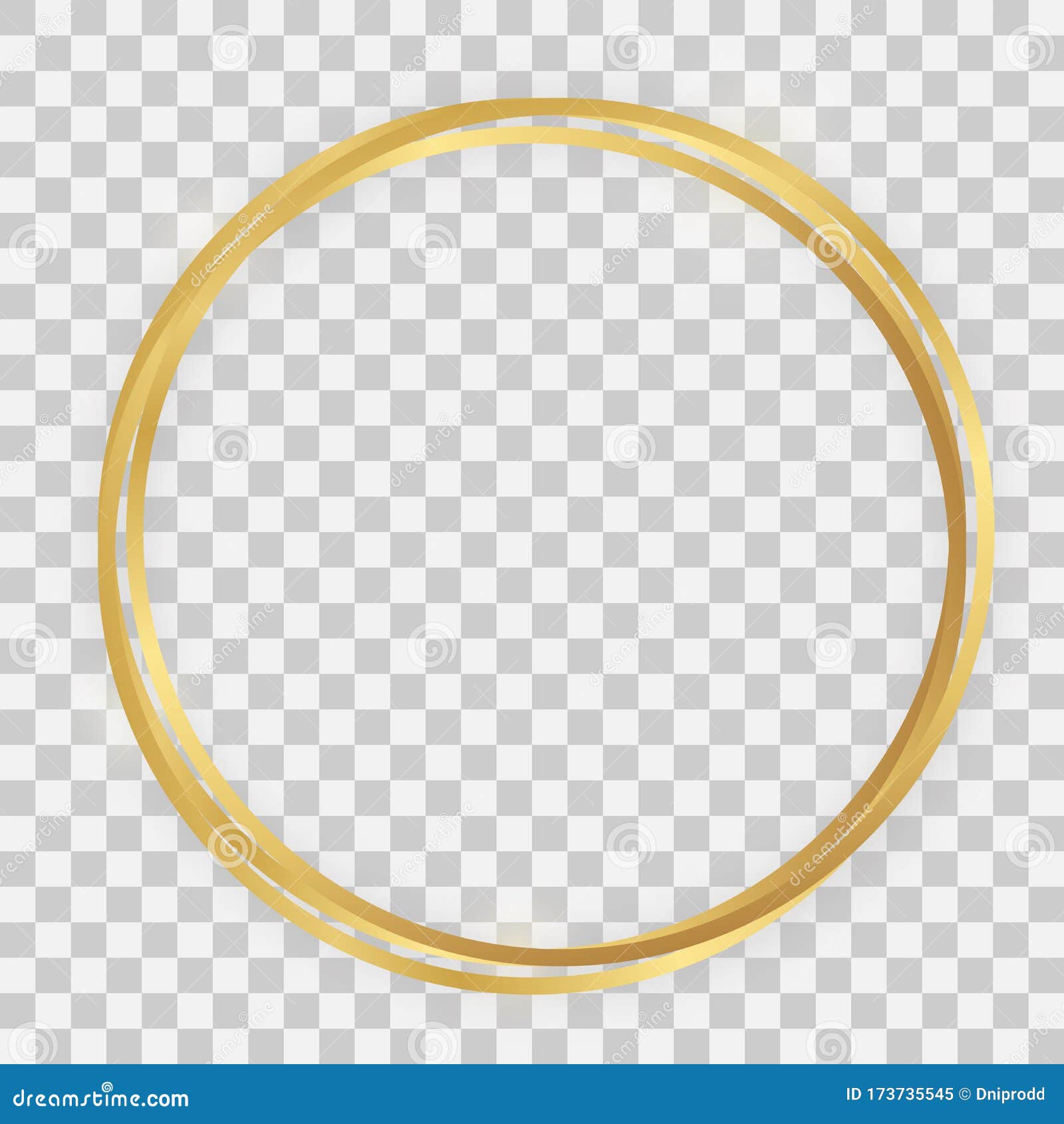 Shiny Circle Frame Retro Background Royalty-Free Cartoon ...