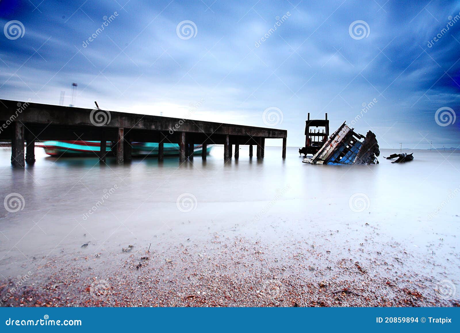 Ship afloat stock photo. Image of landscape, ship, seascape - 20859894