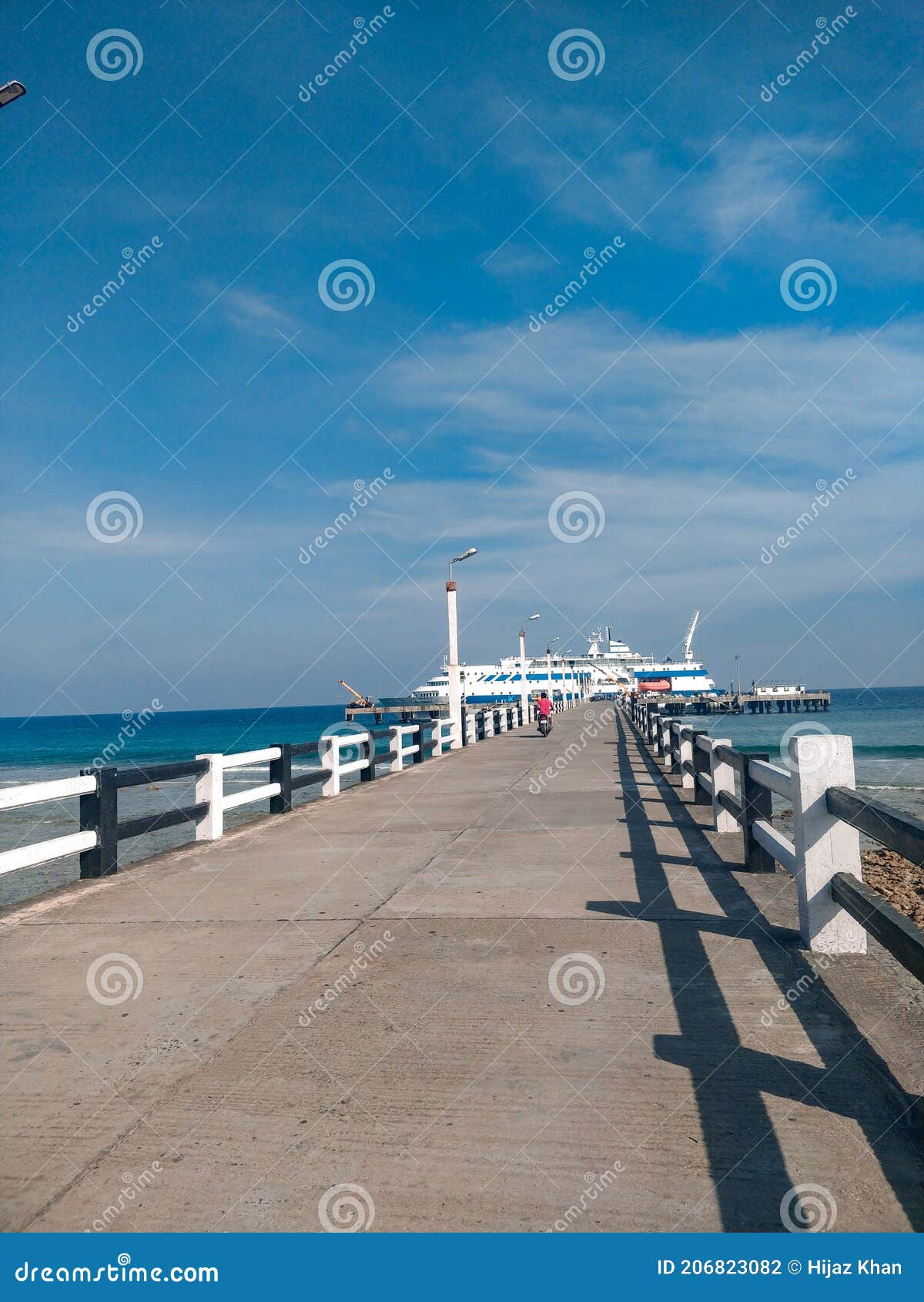 A Ship Alongside of Jetty from Lakshadweep Editorial Photography ...