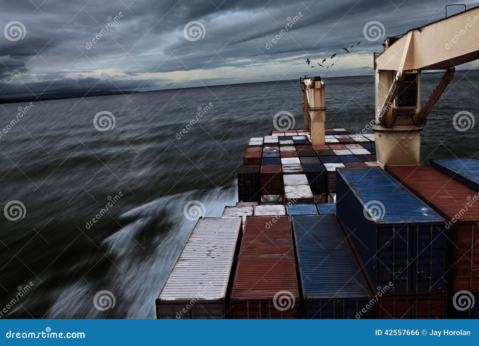 Ship in bad weather stock photo. Image of swells, tanker - 42557666