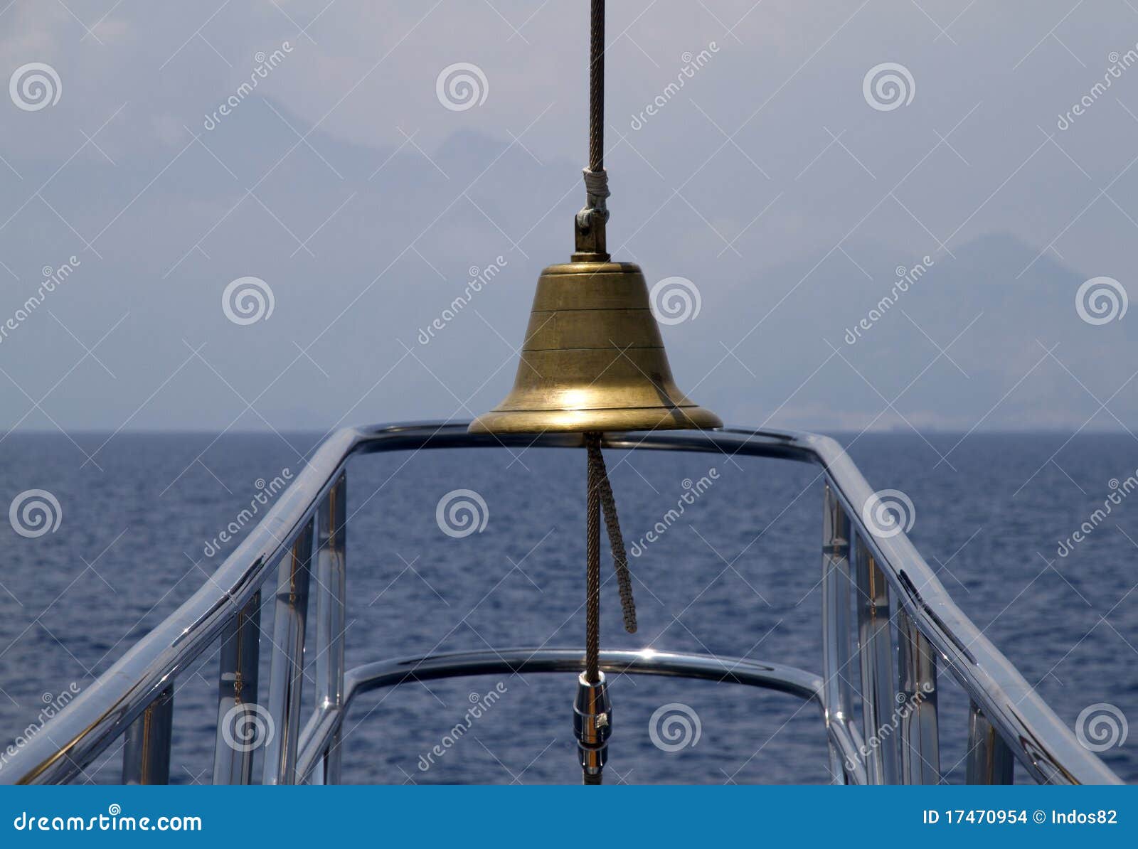 Ship Bell stock photo. Image of deck, ocean, front, nature - 17470954