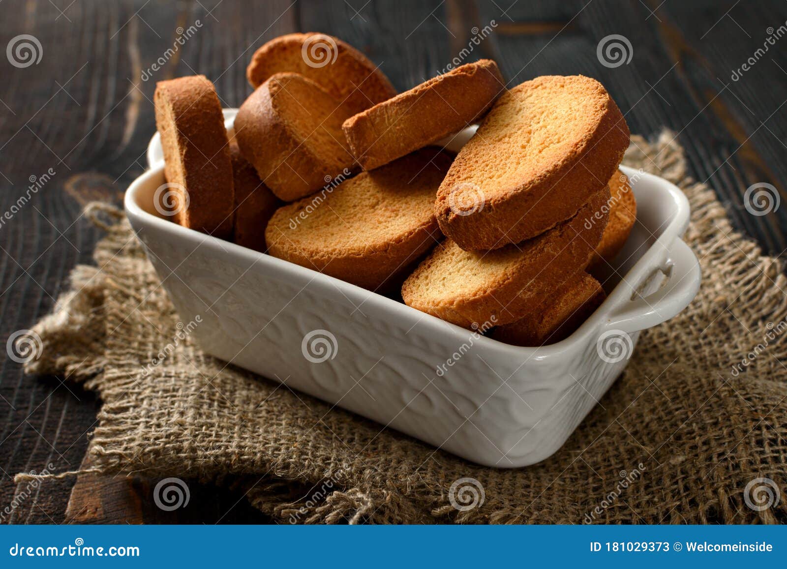 Ship Biscuit Hard Rusk Chuck Crackers Stock Image - Image of hardtack ...