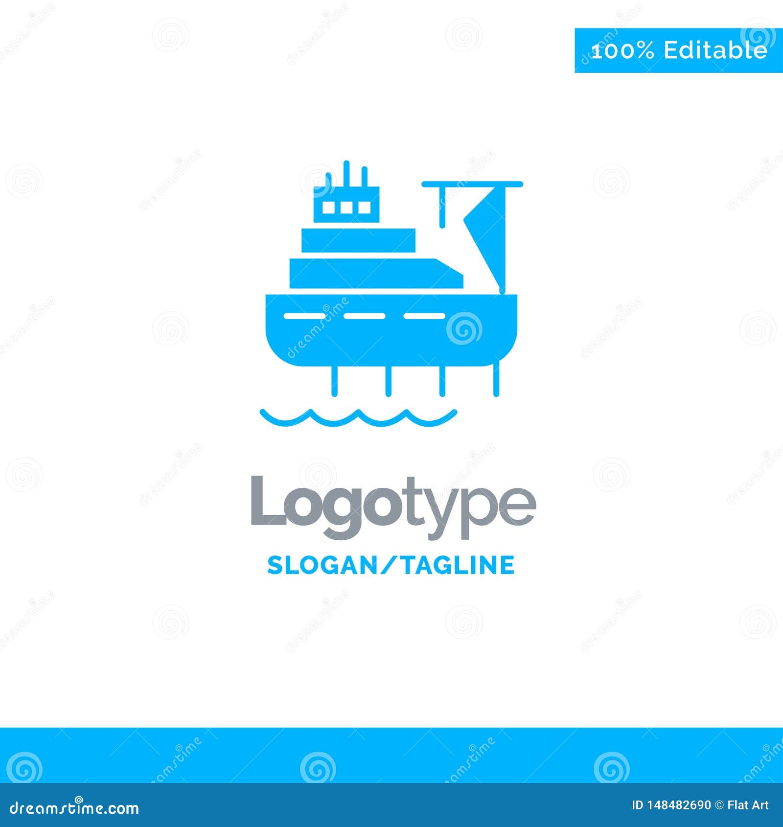 Plan ship and truck logo design - eroviral