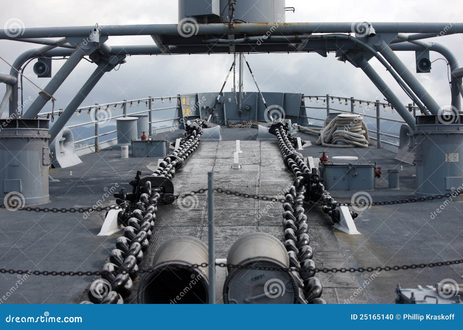 Ship Bow stock photo. Image of anchor, chain, forward - 25165140