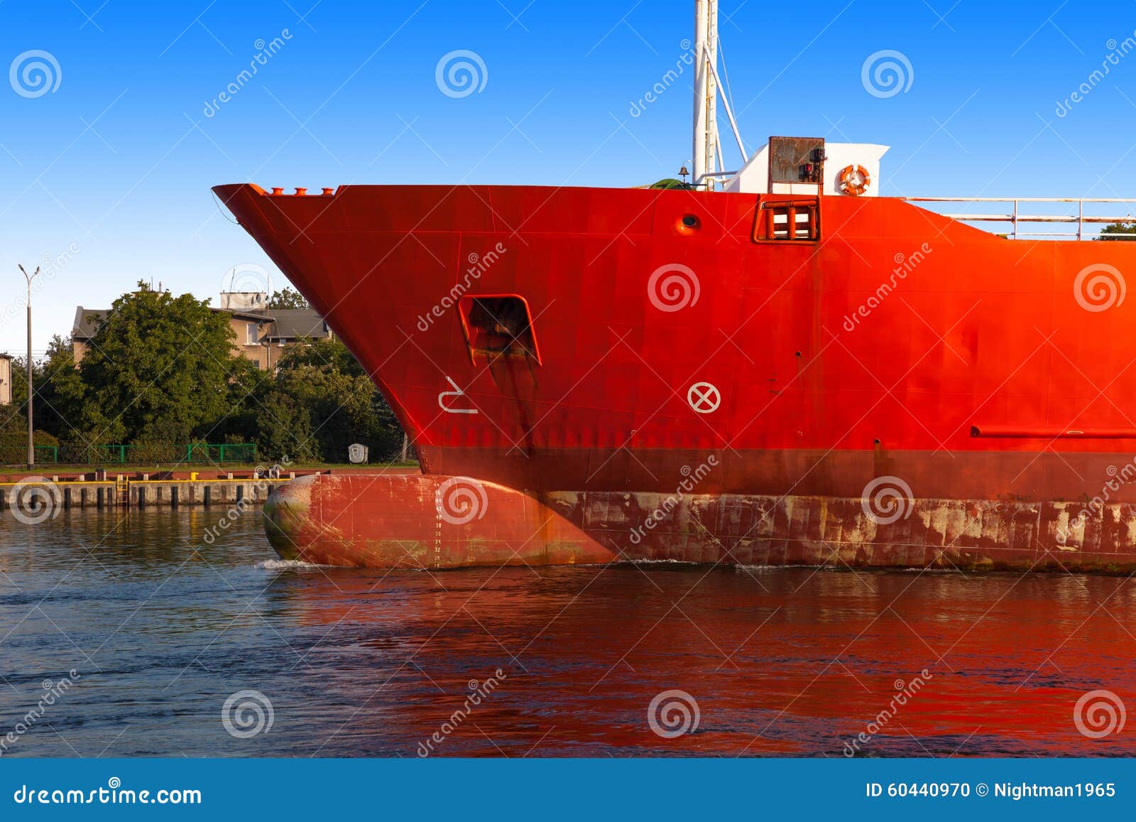 Ship bow stock photo. Image of industrial, freight, anchor - 60440970