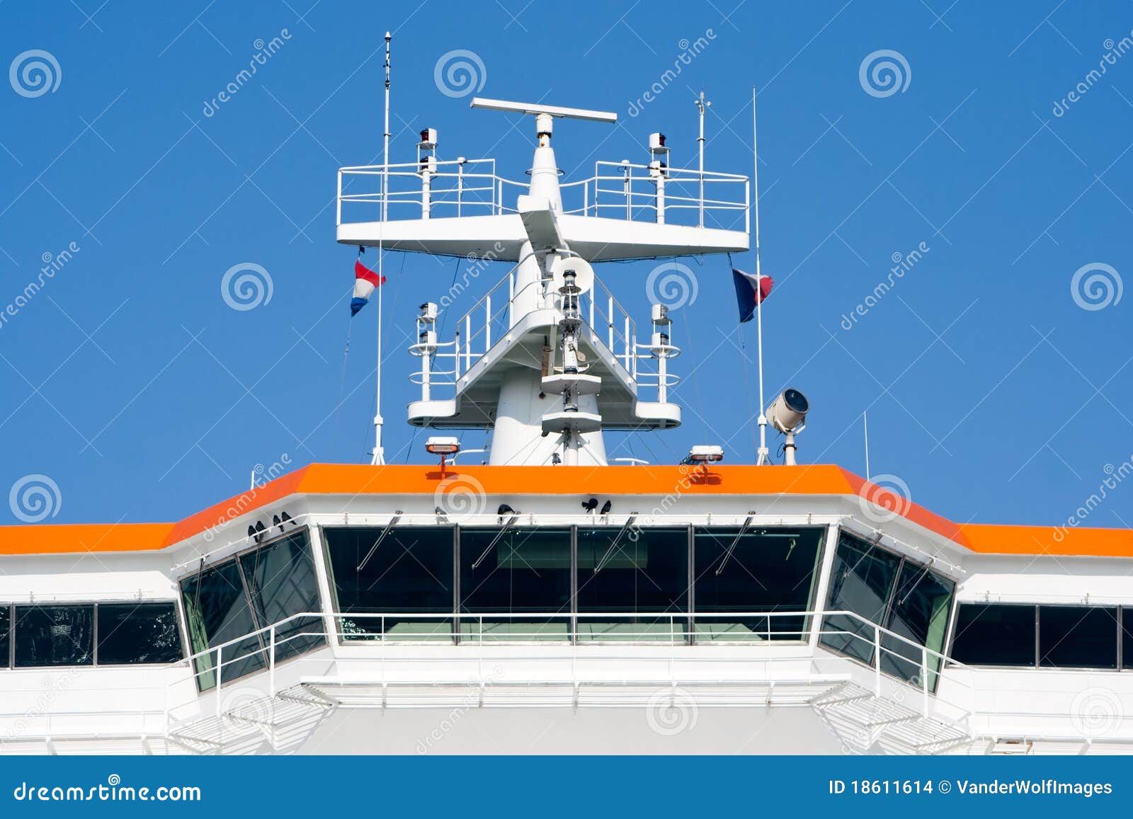 Ship bridge stock photo. Image of navigation, modern - 18611614