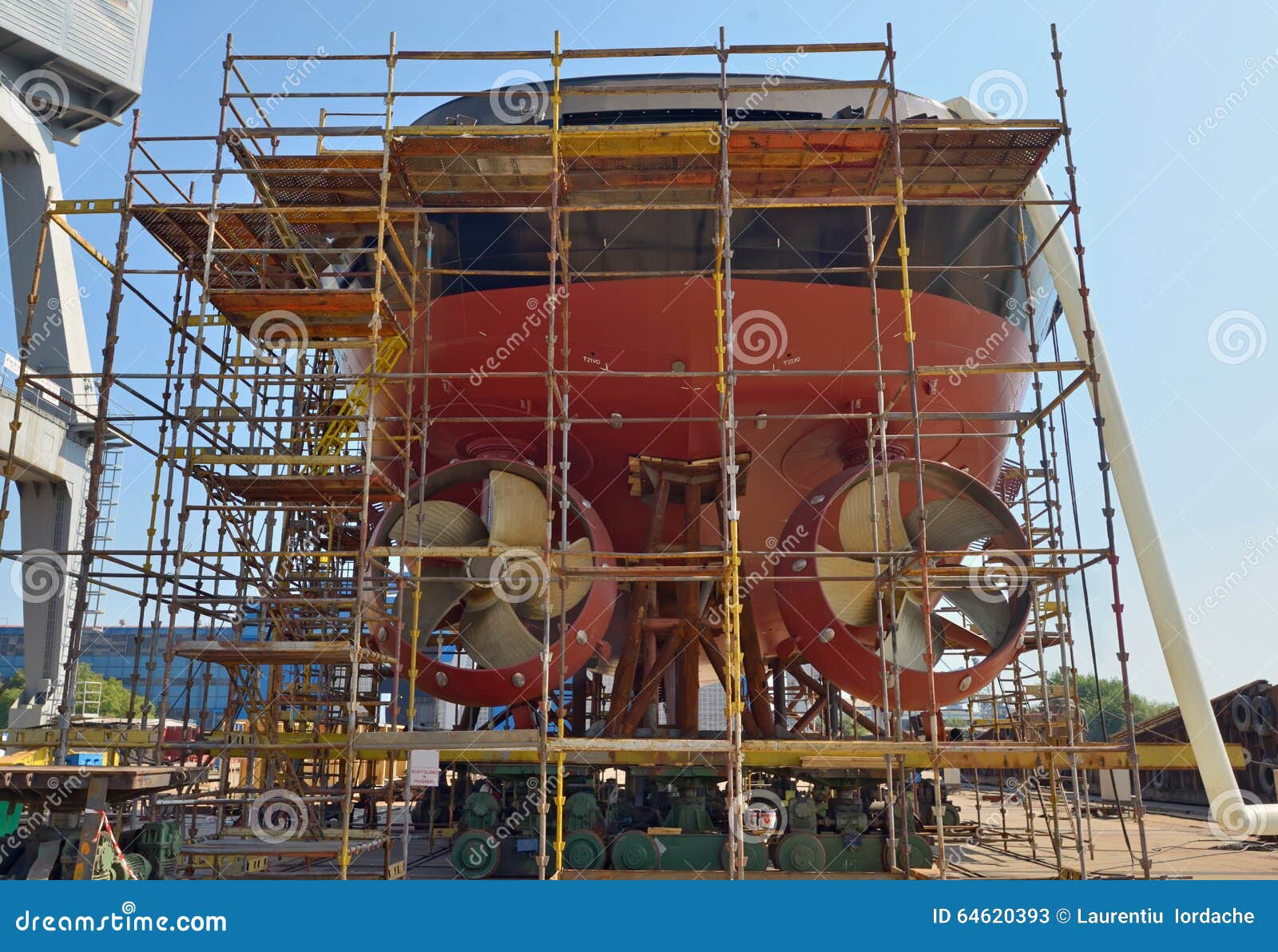 Ship building stock image. Image of marine, industry - 64620393