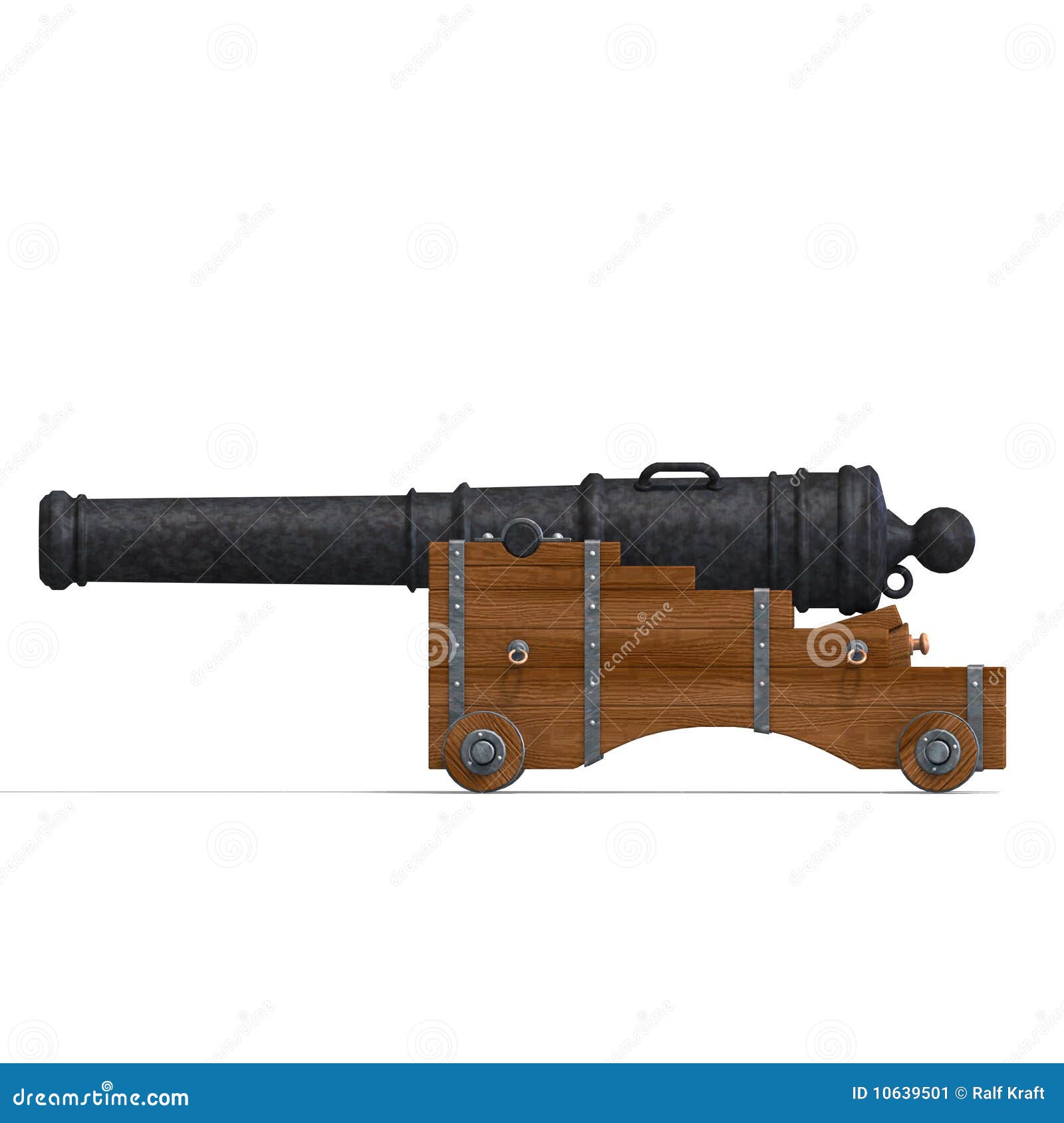 Ship cannon stock illustration. Illustration of warfare - 10639501