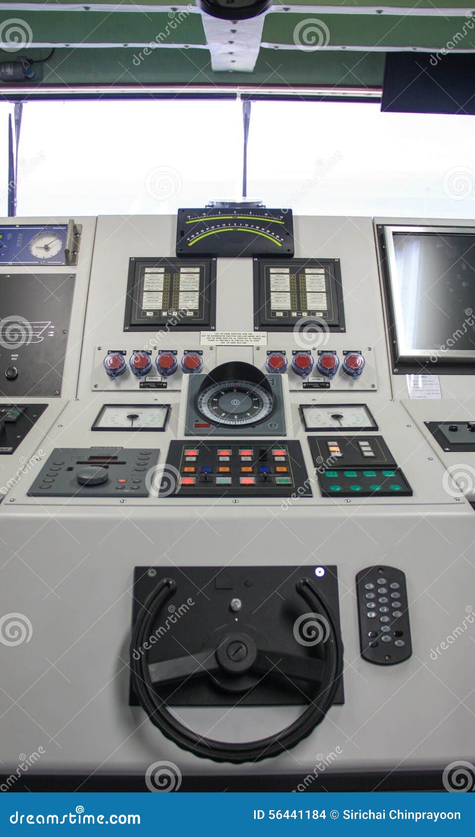 Ship captain control room stock photo. Image of captain - 56441184
