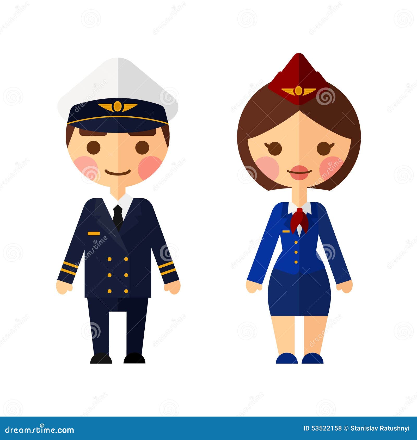 Ship Captain Pilot - Joyfully Presenting A Blank Board Vector ...